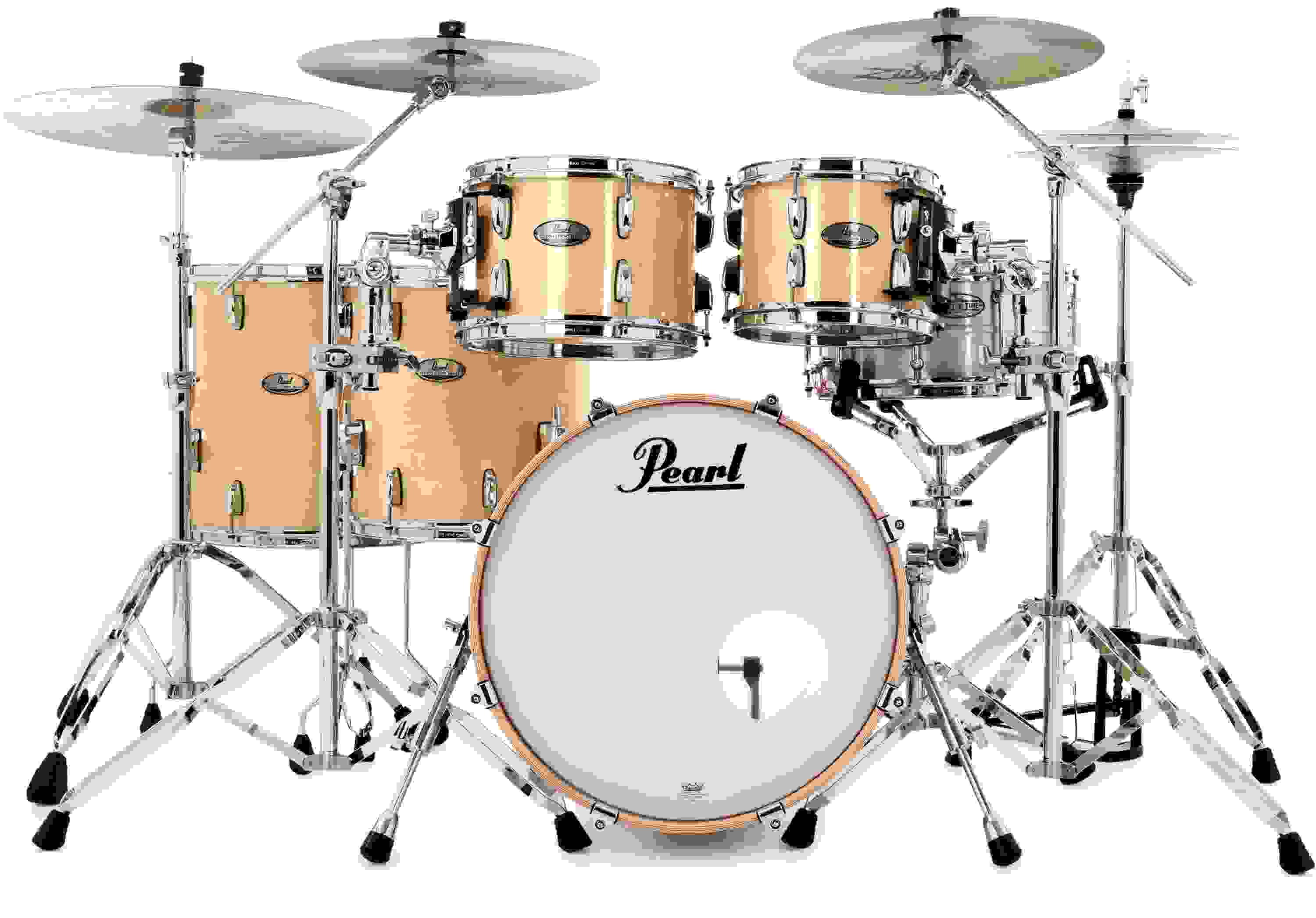 Pearl Session Studio Select STS905XP/C 5-piece Shell Pack - Gloss Natural Birch | Sweetwater