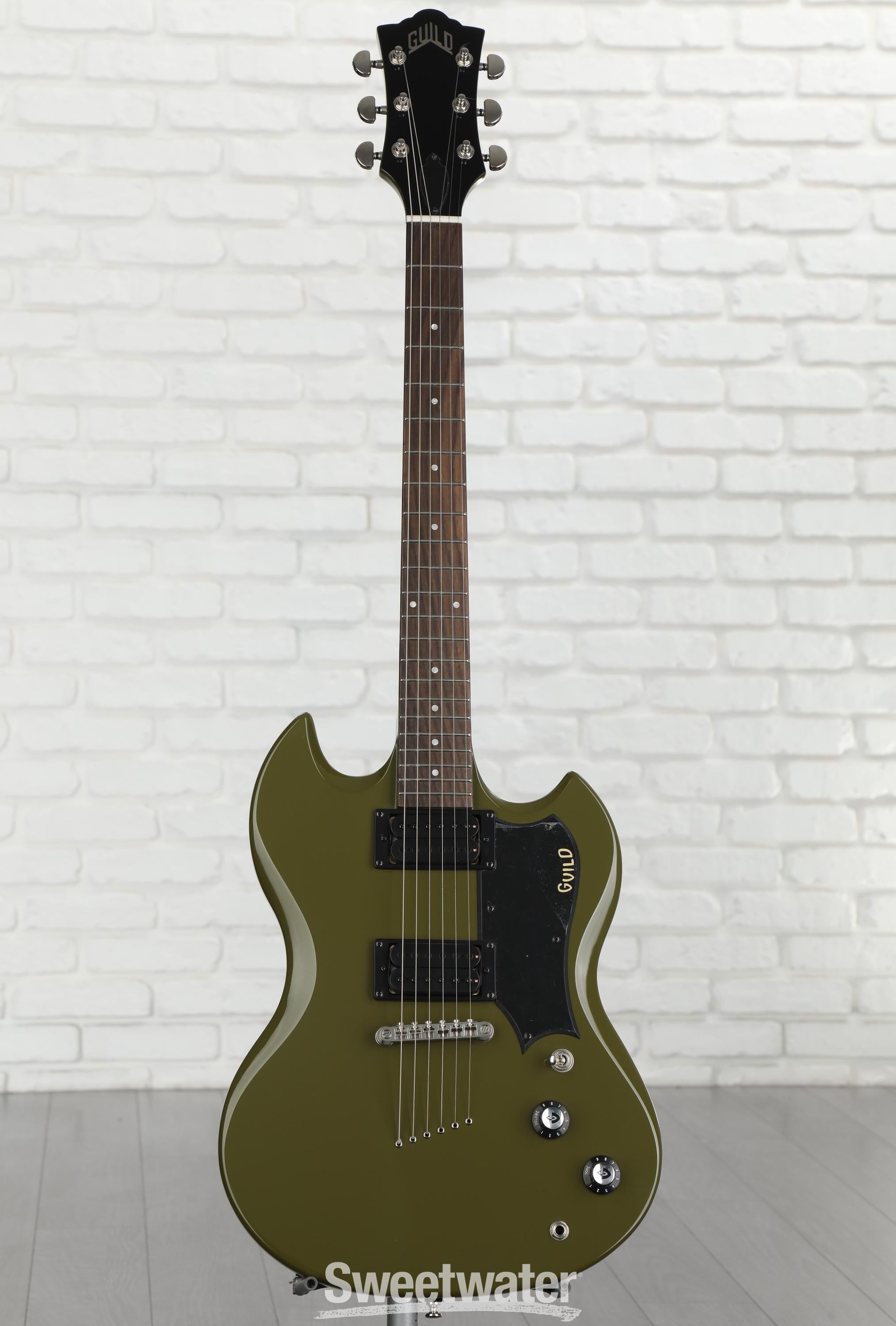 Guild Polara Electric Guitar - Phantom Green | Sweetwater