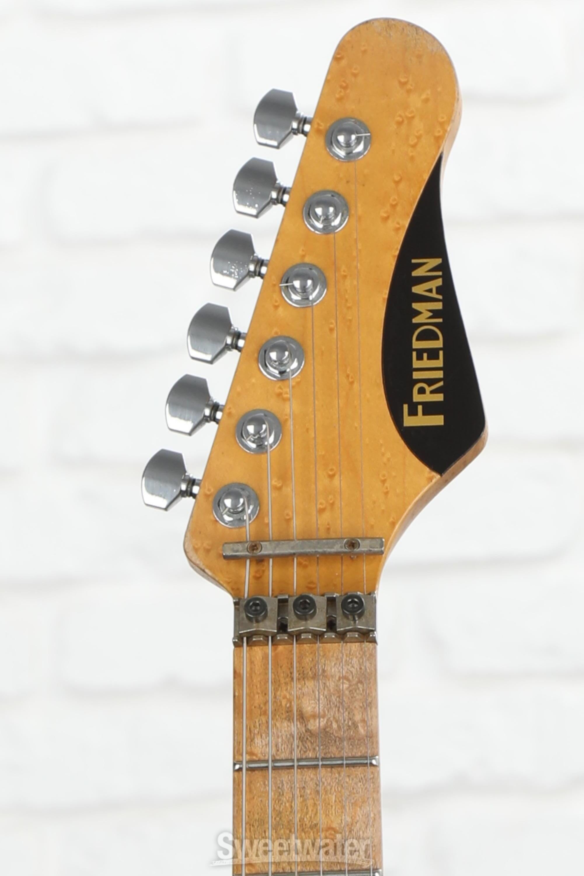 Friedman Cali Aged Electric Guitar - Black | Sweetwater