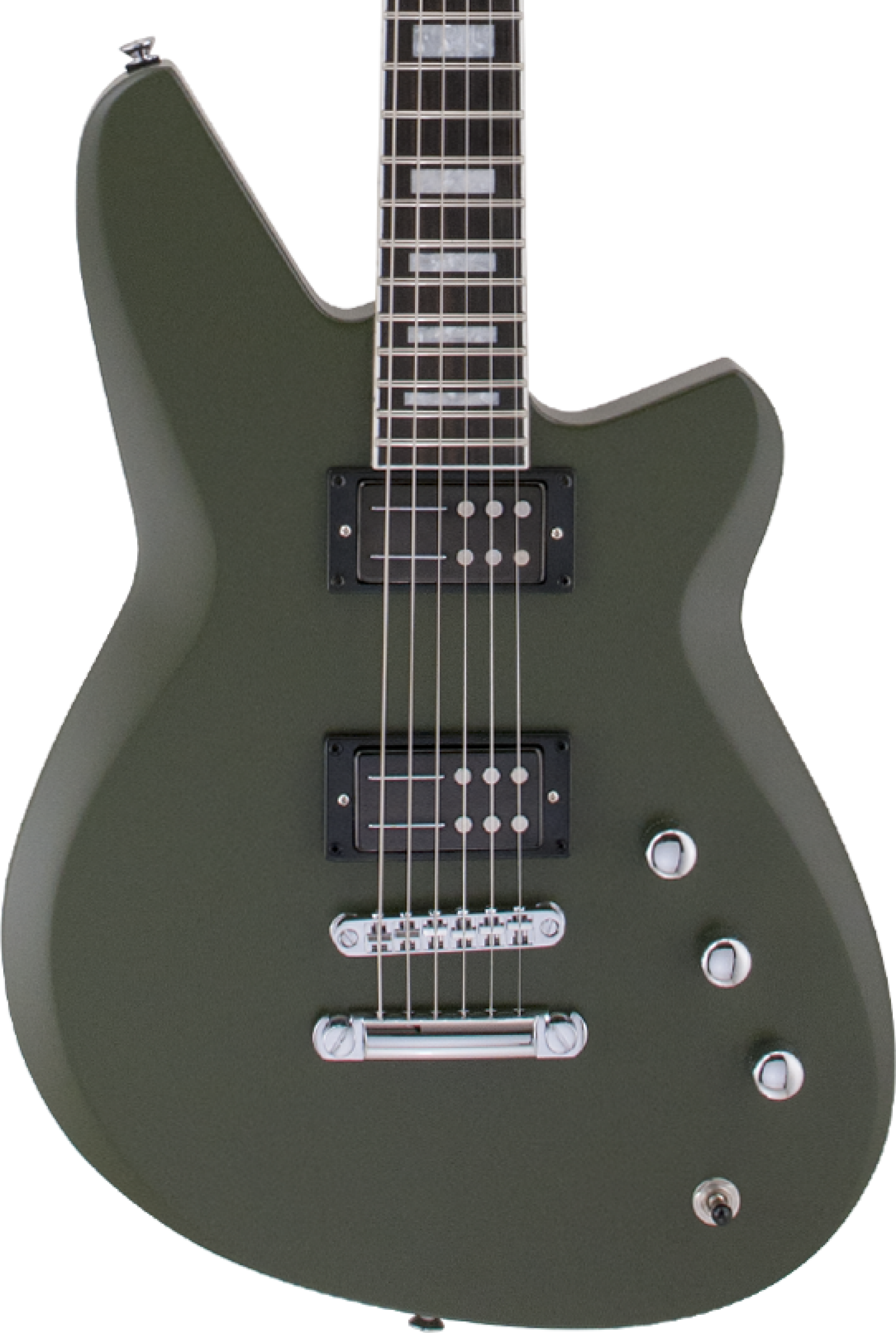 Reverend Shade Balderose Signature Electric Guitar - Army Green ...