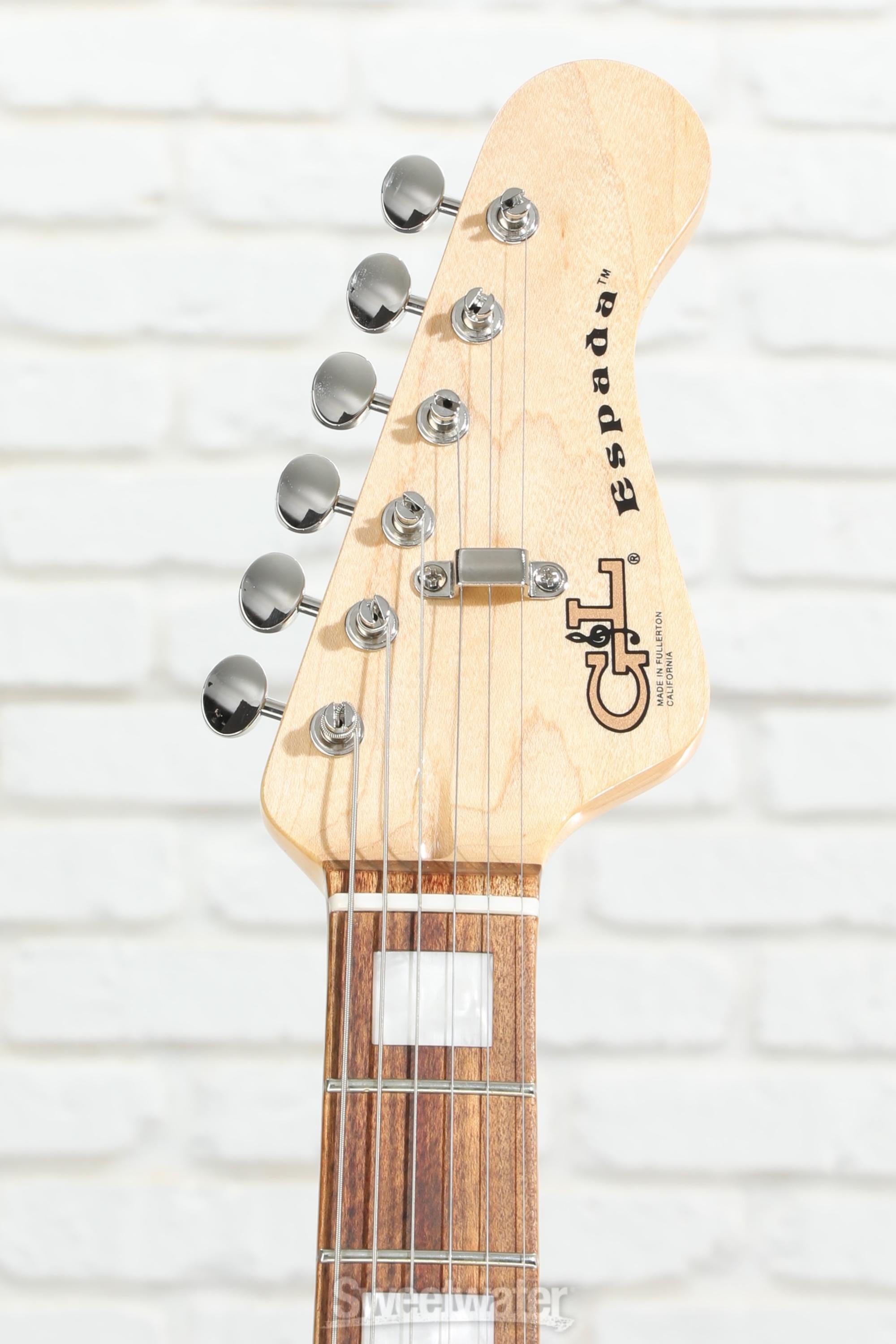 G&L CLF Research Espada HH Electric Guitar - Cherryburst | Sweetwater