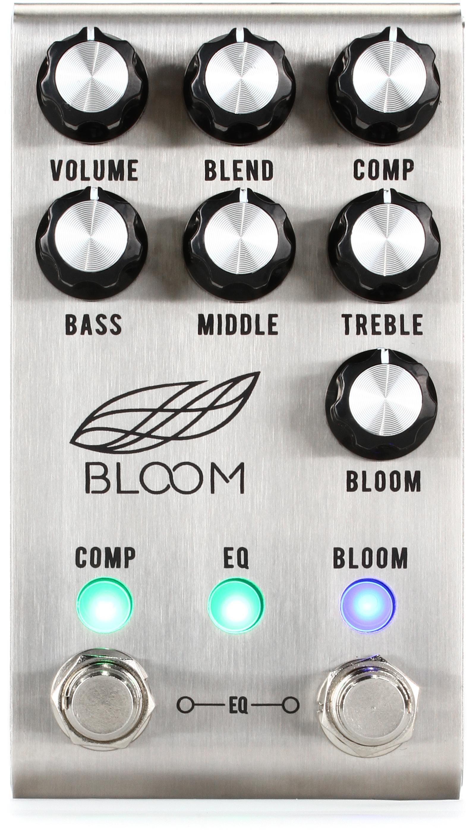 Jackson Audio Bloom Optical Compressor/EQ/Boost Pedal - Stainless Steel ...