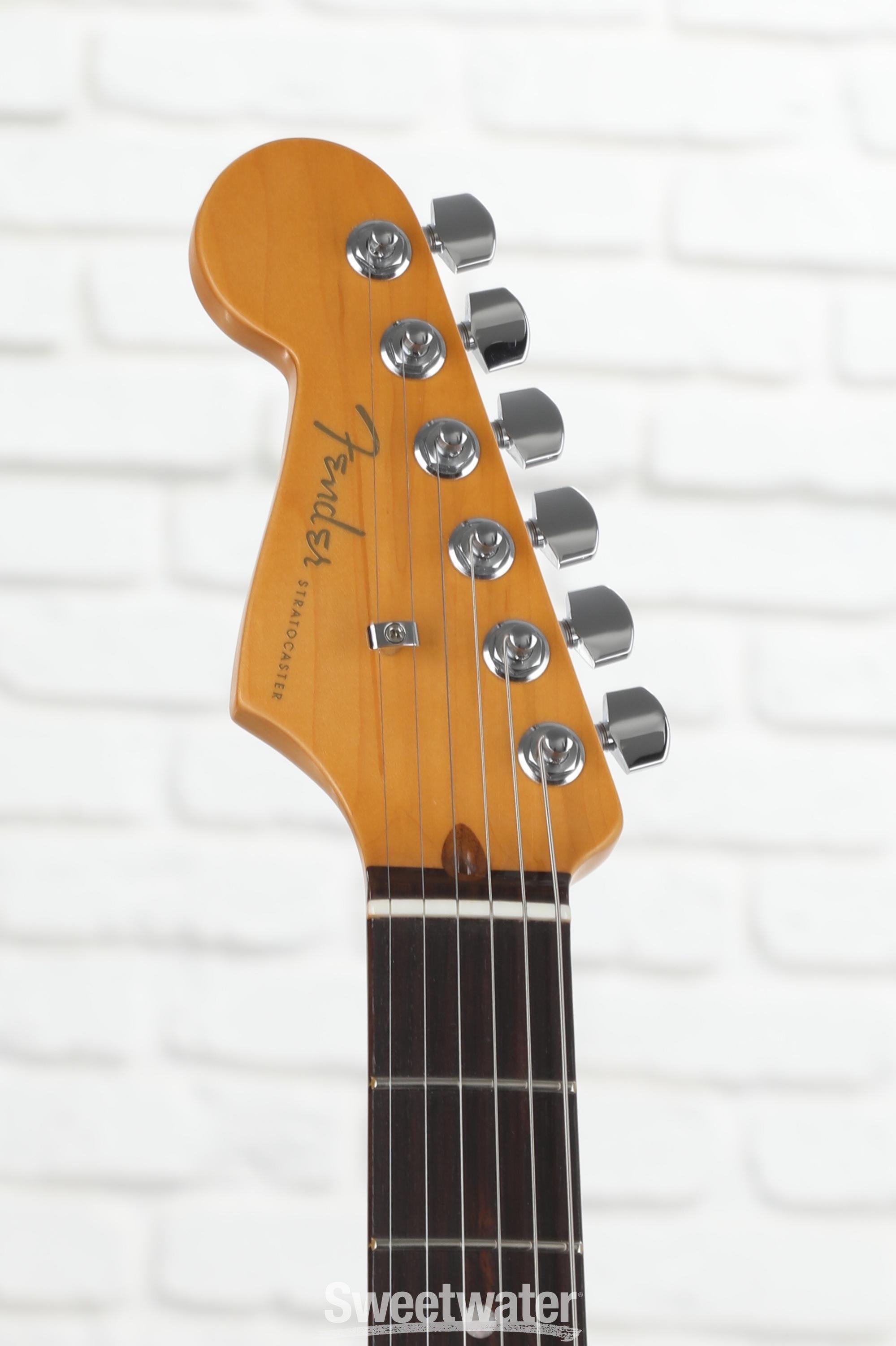 Fender American Ultra Stratocaster Left-handed - Ultraburst with ...