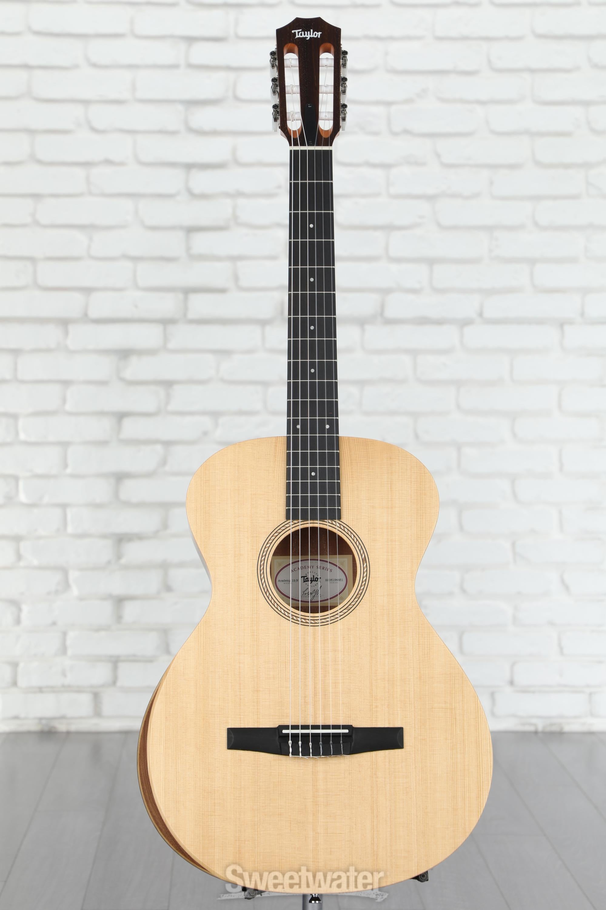 Taylor Academy 12-N Nylon-string Acoustic Guitar - Natural | Sweetwater