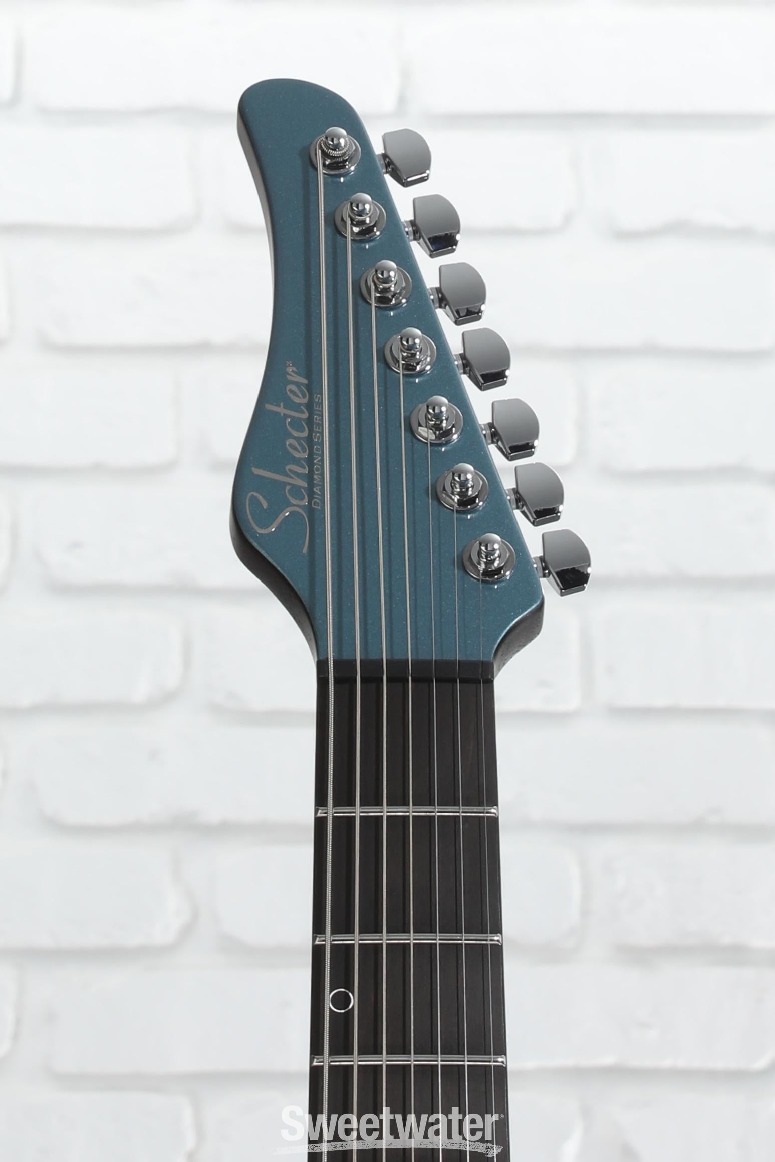 Schecter Aaron Marshall AM-7 7-string Electric Guitar - Cobalt Slate ...