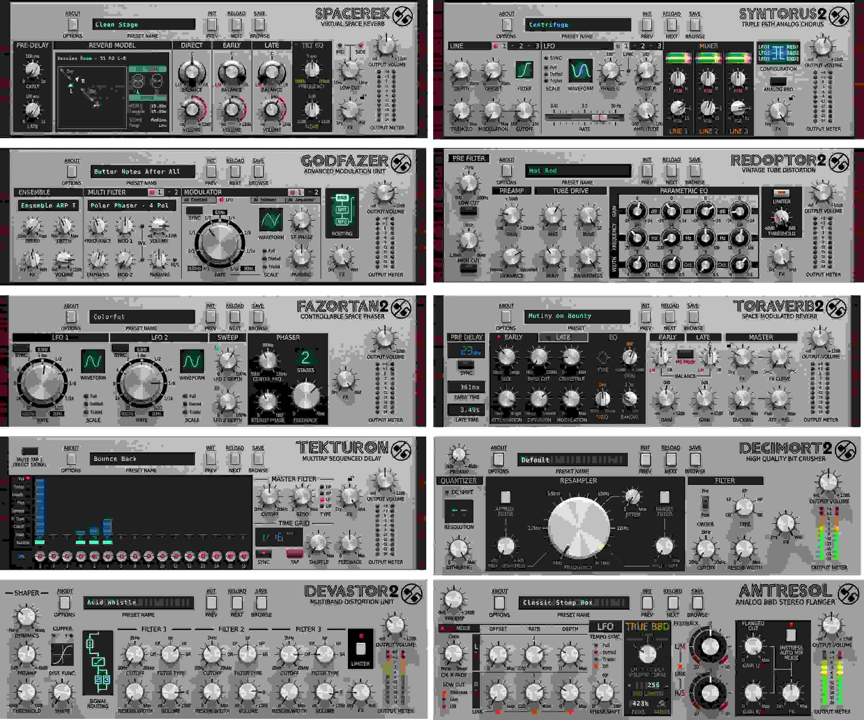D16 Group SilverLine Collection Effects Plug-in Bundle | Sweetwater
