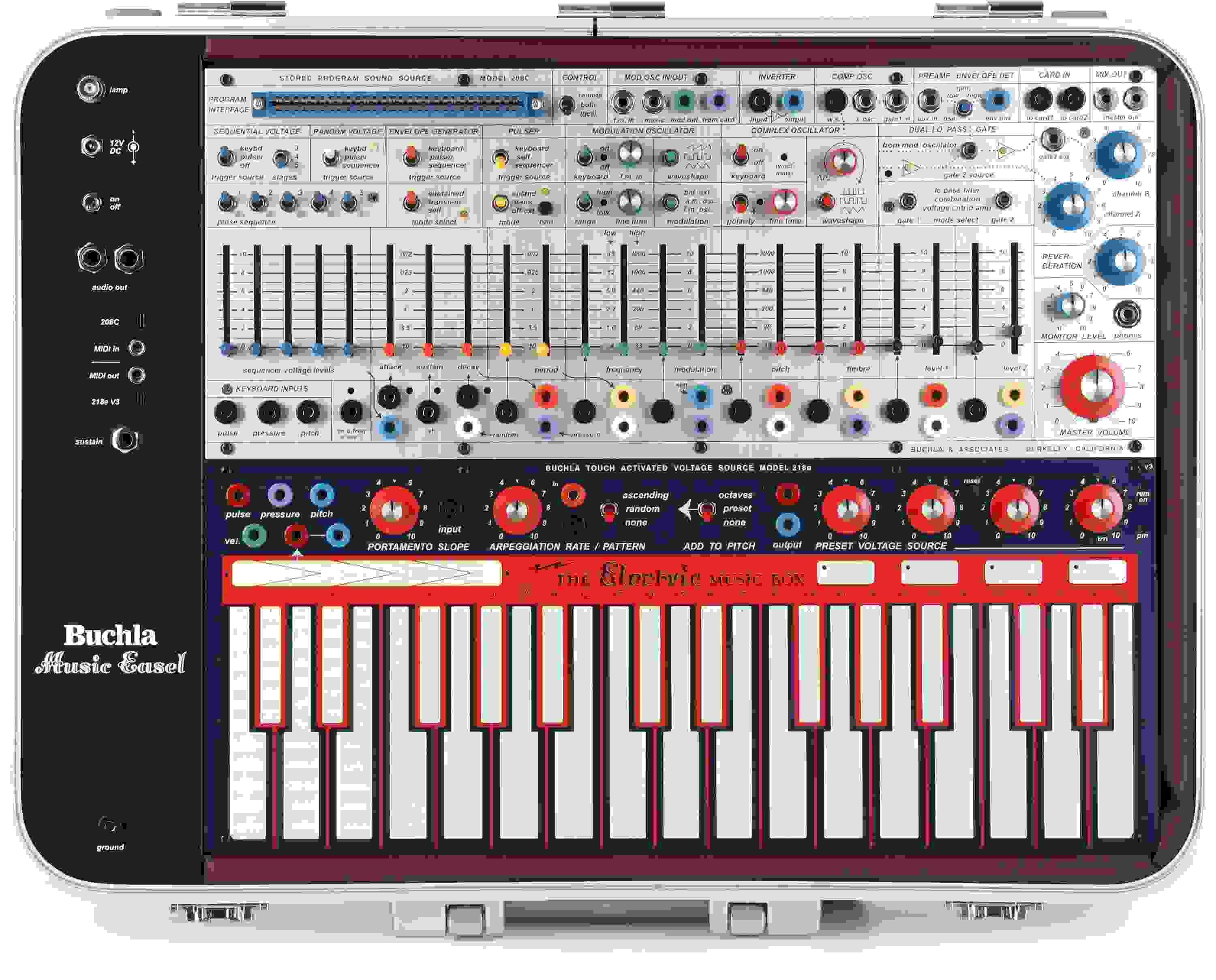 Buchla Music Easel Keyboard Synthesizer - Retro Edition | Sweetwater
