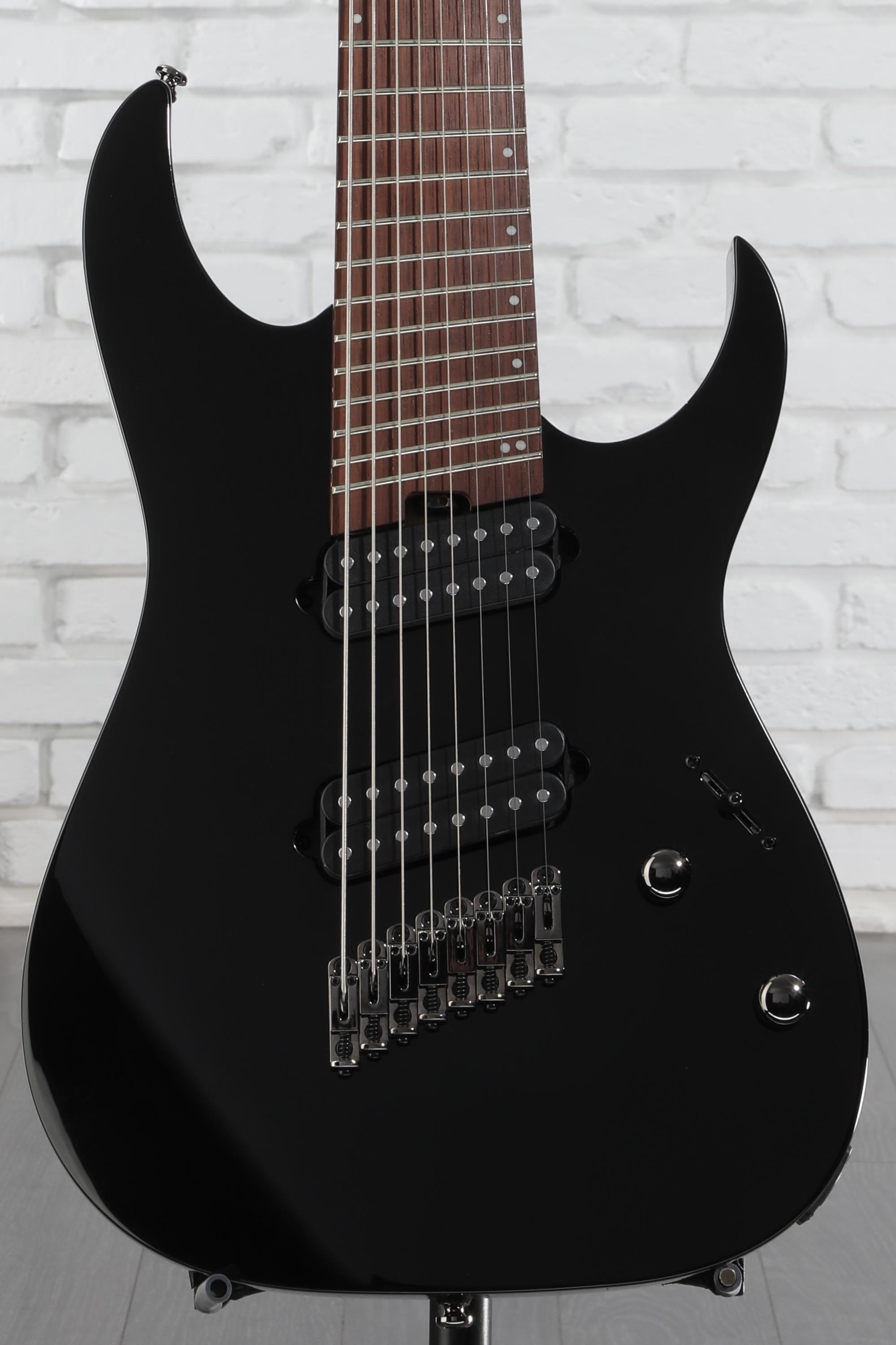 Ibanez RG Standard RGMS8 Multi-scale 8-string Electric Guitar - Black ...
