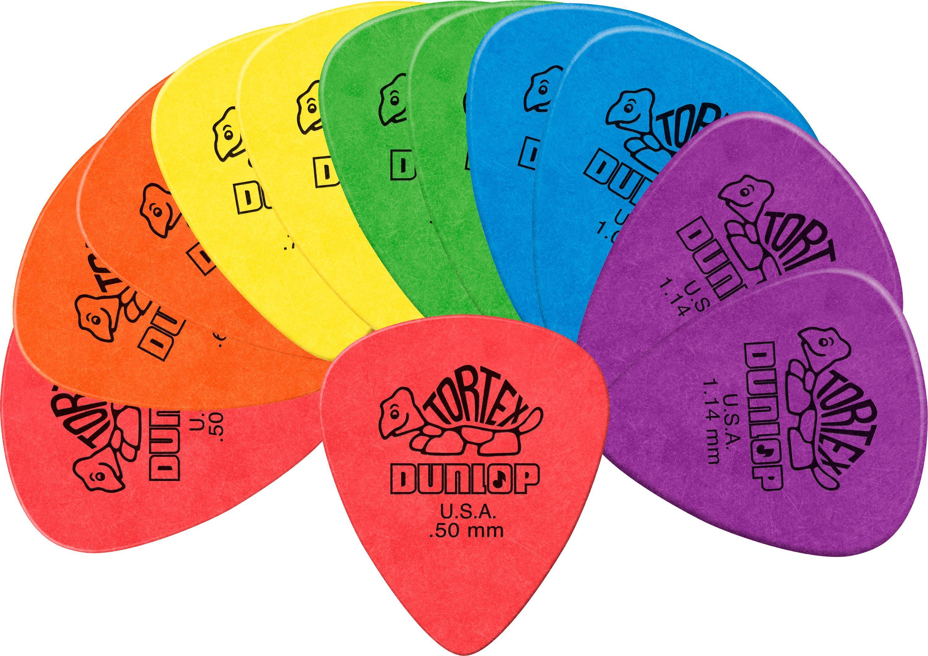 Dunlop Tortex Standard Pick Variety Pack - 12-pack | Sweetwater