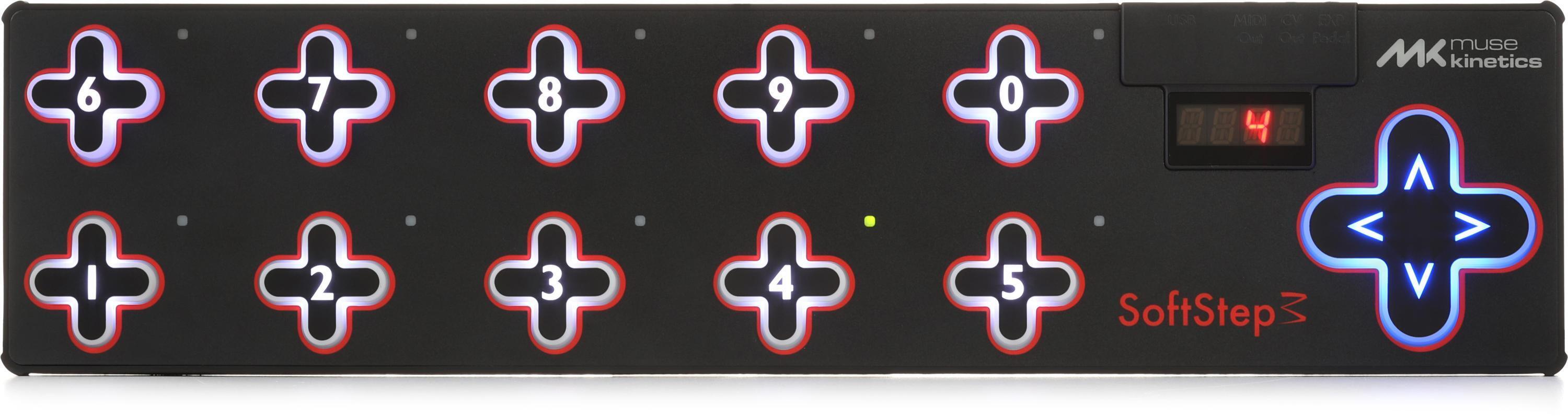 Muse Kinetics SoftStep 3 USB MIDI Foot Controller | Sweetwater