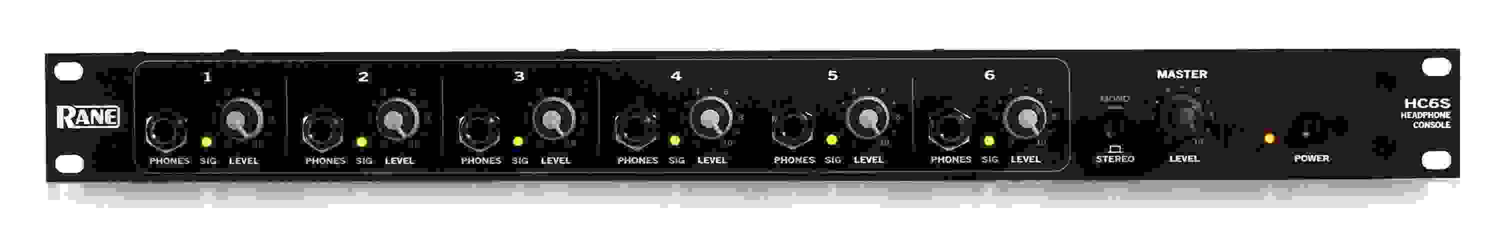Rane HC 6S 6-Ch Headphone Amplifier | Sweetwater