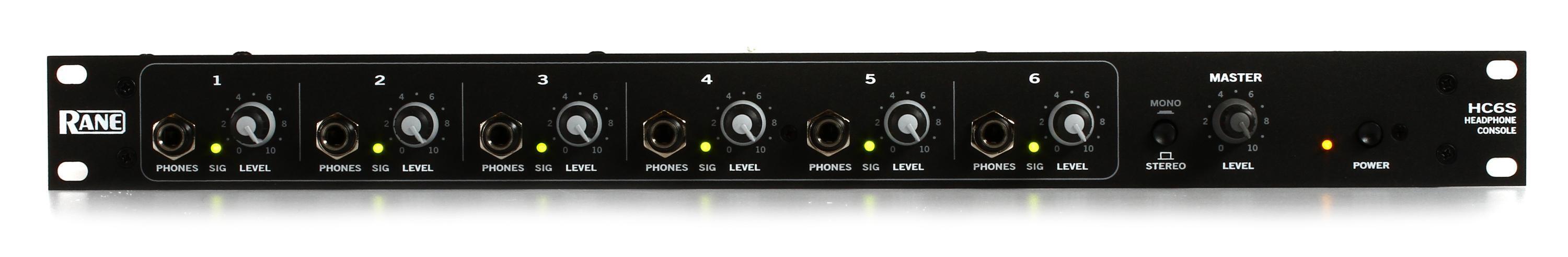 Rane HC 6S 6-Ch Headphone Amplifier | Sweetwater