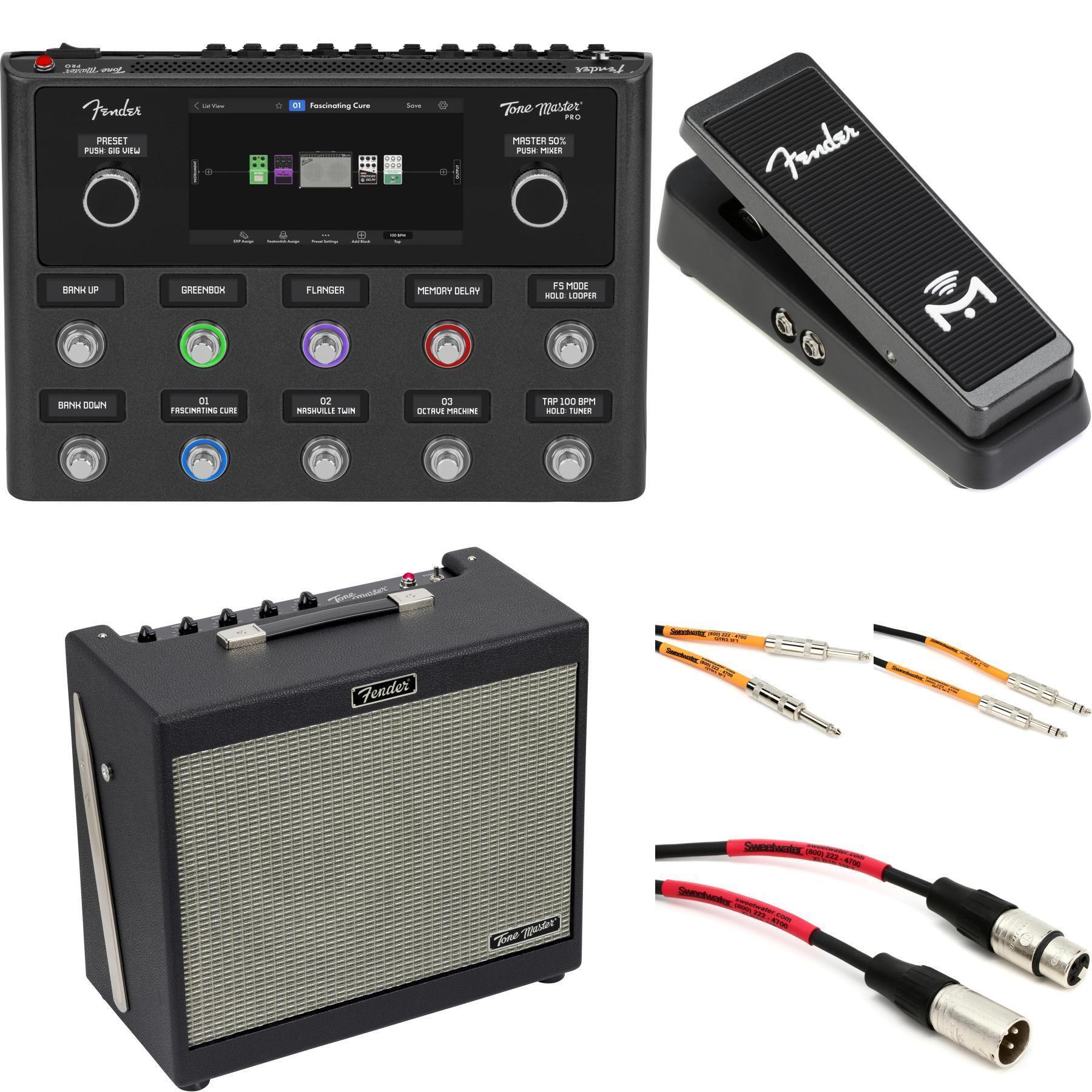 Fender Tone Master Pro Multi-effects Guitar Workstation and FR-10 1x10 ...