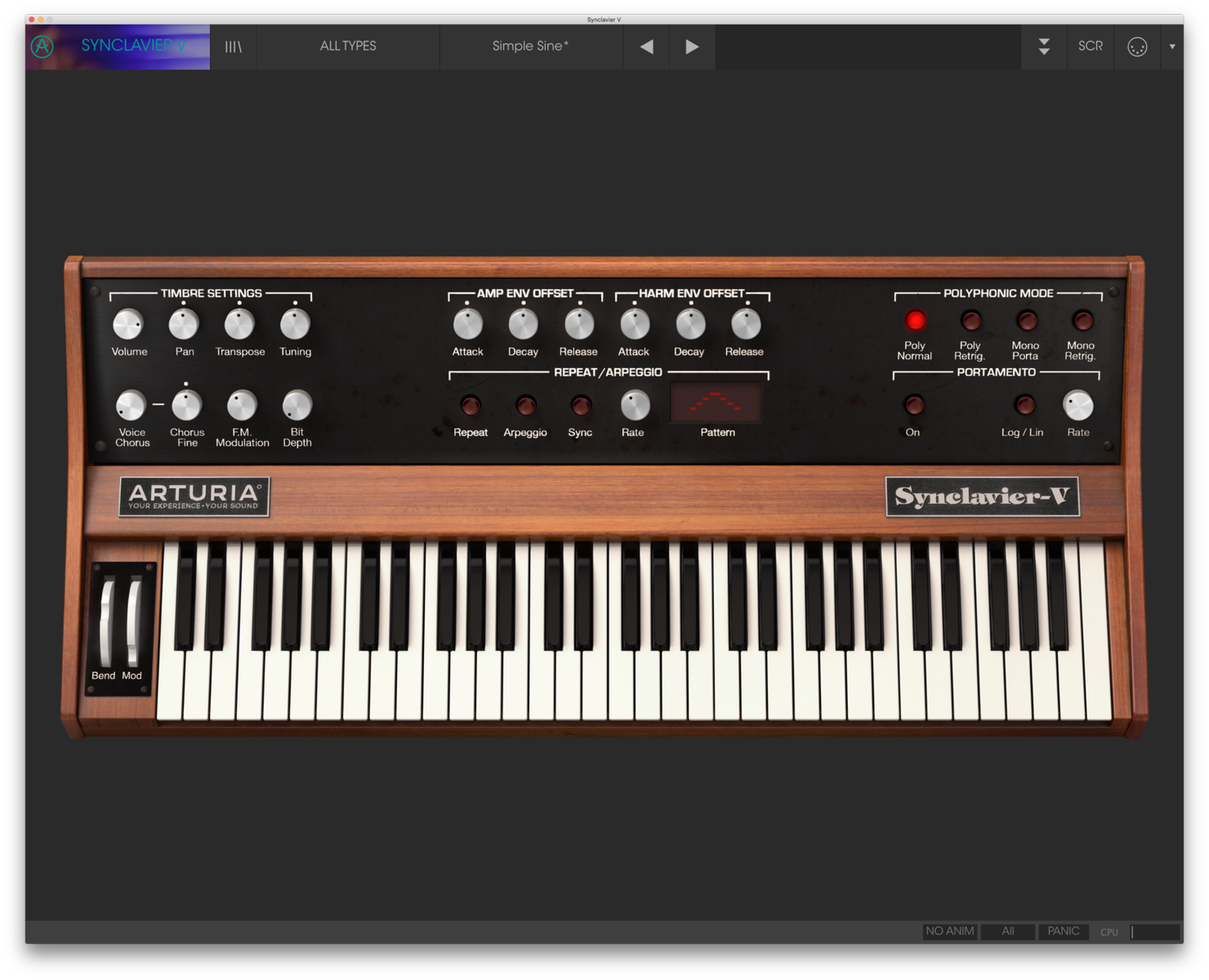 Arturia Synclavier V Synthesizer Software Instrument | Sweetwater