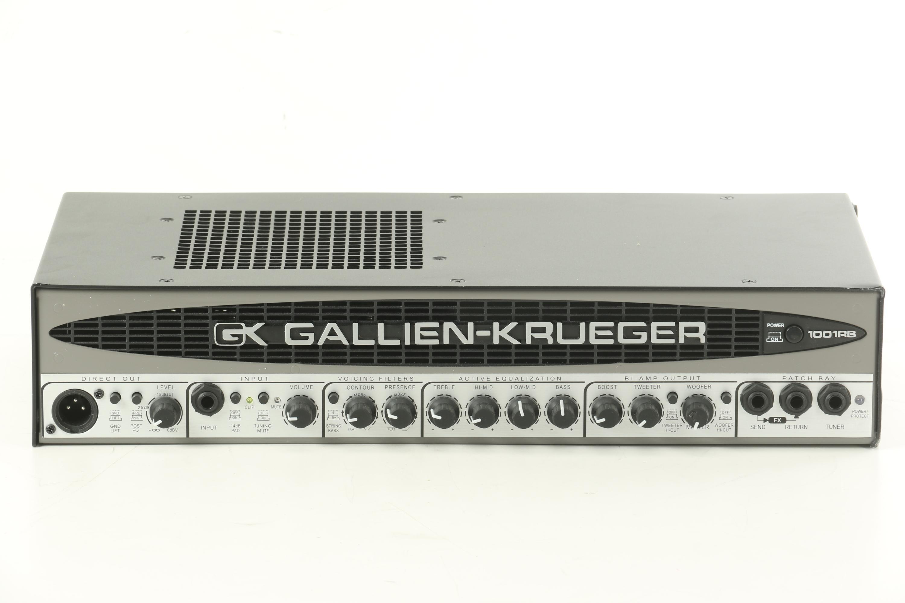 Gallien-Krueger 1001RB-II 700+50-Watt Compact Bass Head | Sweetwater