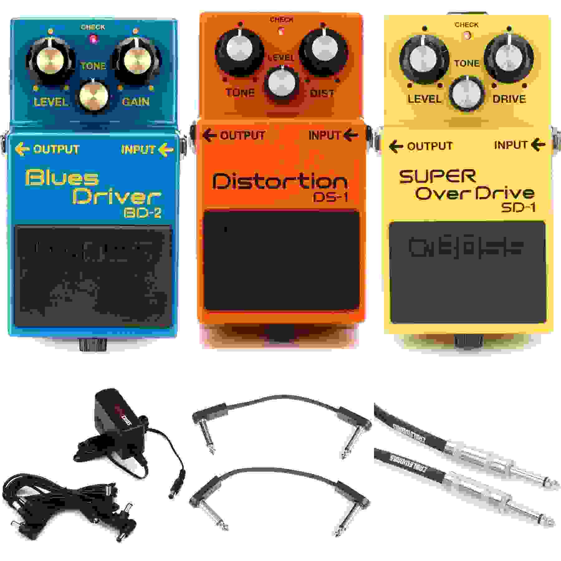 Boss Drive Pedals Pack | Sweetwater