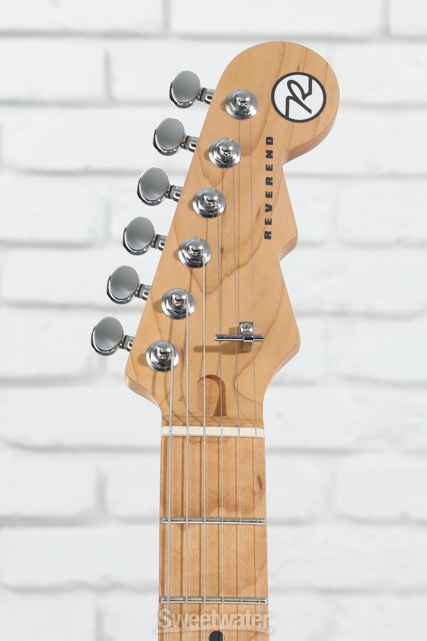 Reverend Jetstream 390 Electric Guitar - Midnight Black | Sweetwater