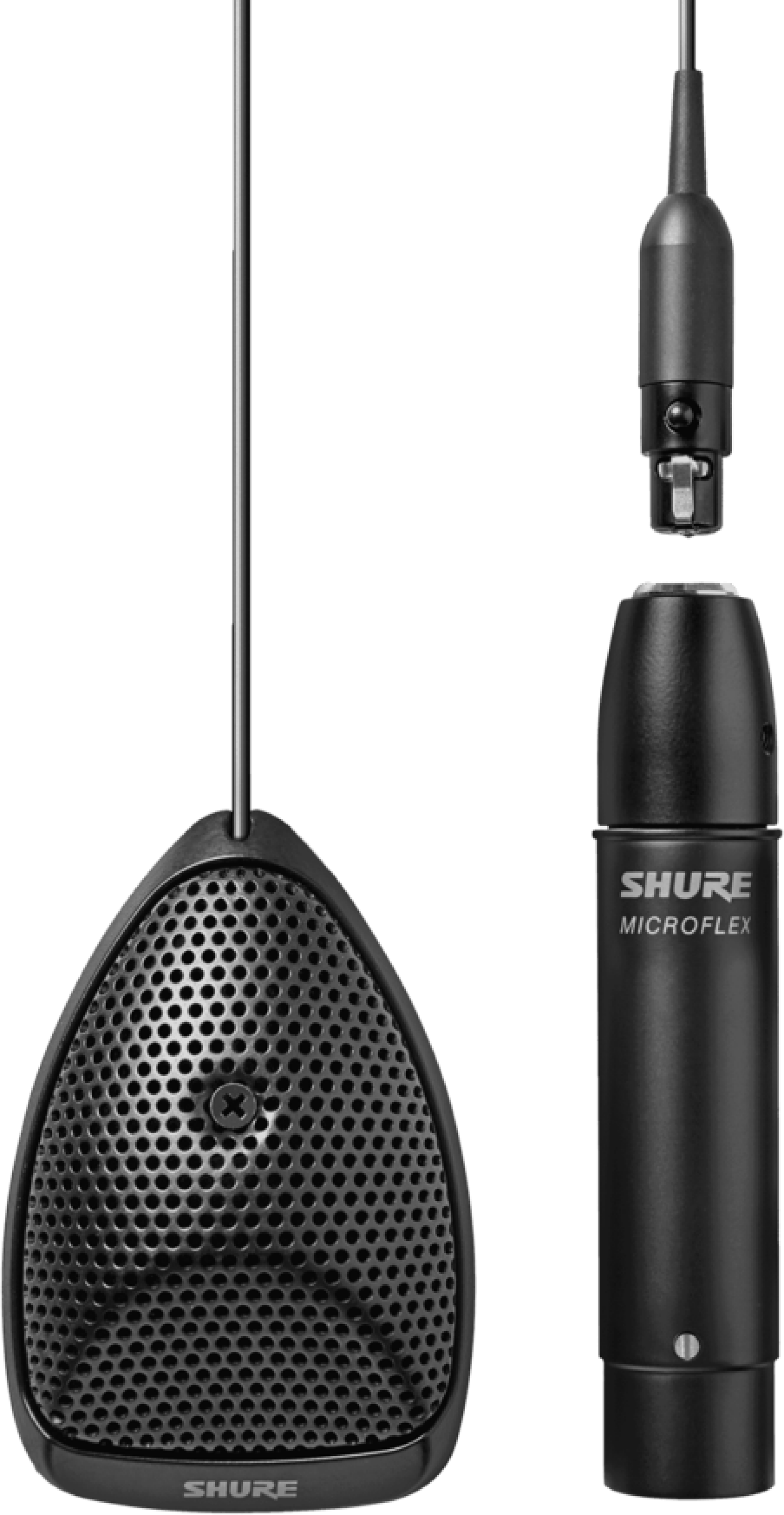Shure MX391/C Cardioid Boundary Microphone - Black | Sweetwater