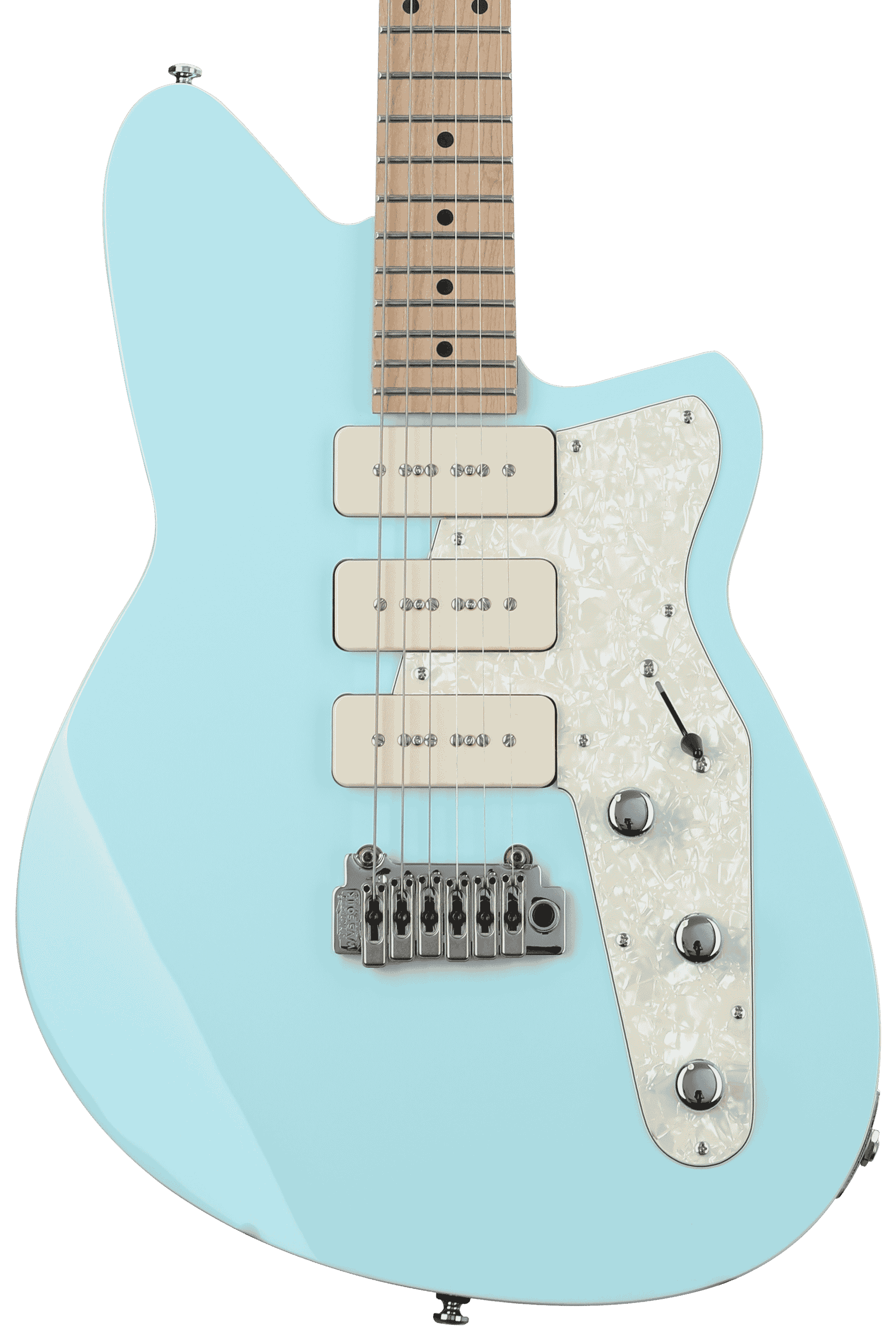 Reverend Jetstream 390 Solidbody Electric Guitar - Chronic Blue ...