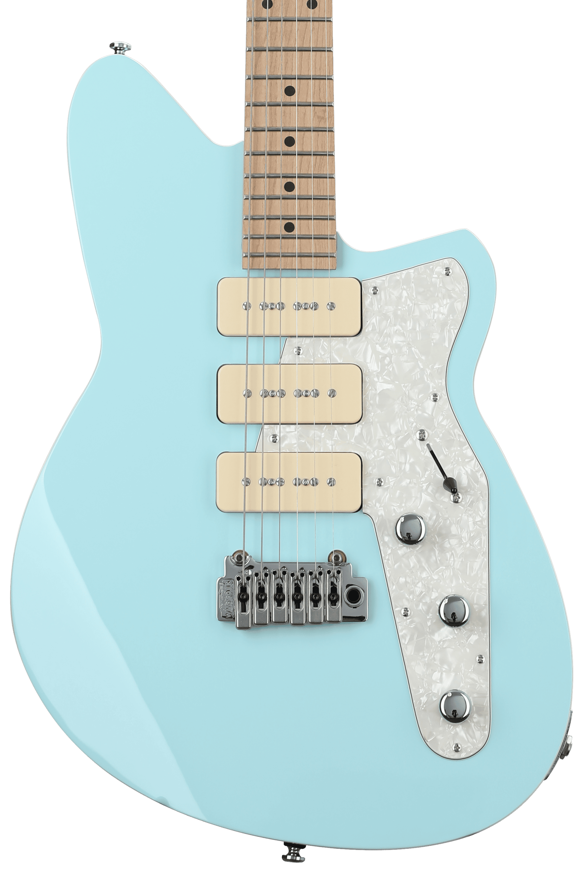 Reverend Jetstream 390 Solidbody Electric Guitar - Chronic Blue ...