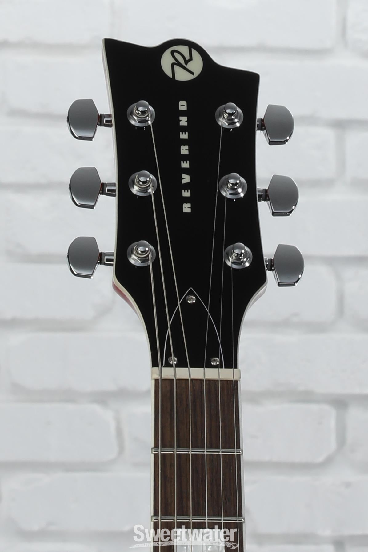 Reverend Sensei Jr. Electric Guitar - Trans Cherry | Sweetwater