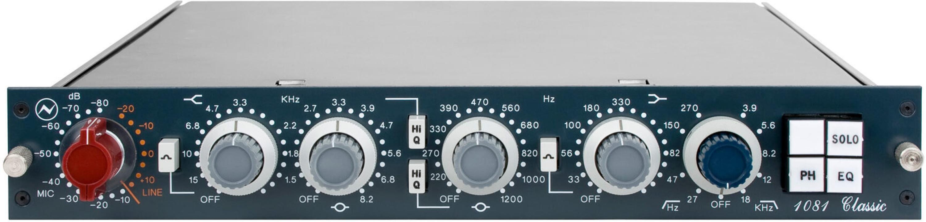 Neve 1081 Classic 80-series Microphone Preamp & EQ (Horizontal ...