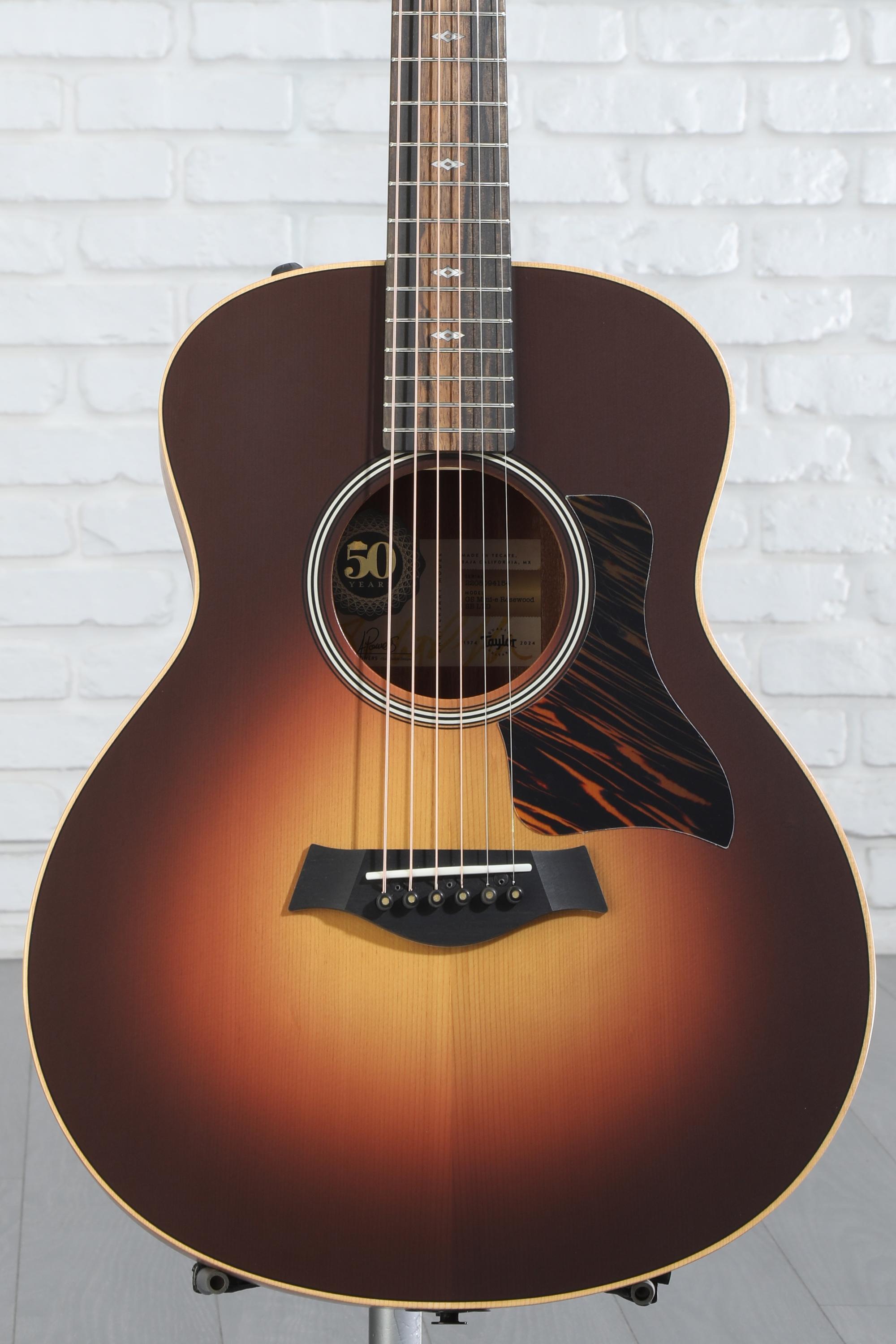Taylor 50th Anniversary GS Mini-e Rosewood Acoustic-electric Guitar ...