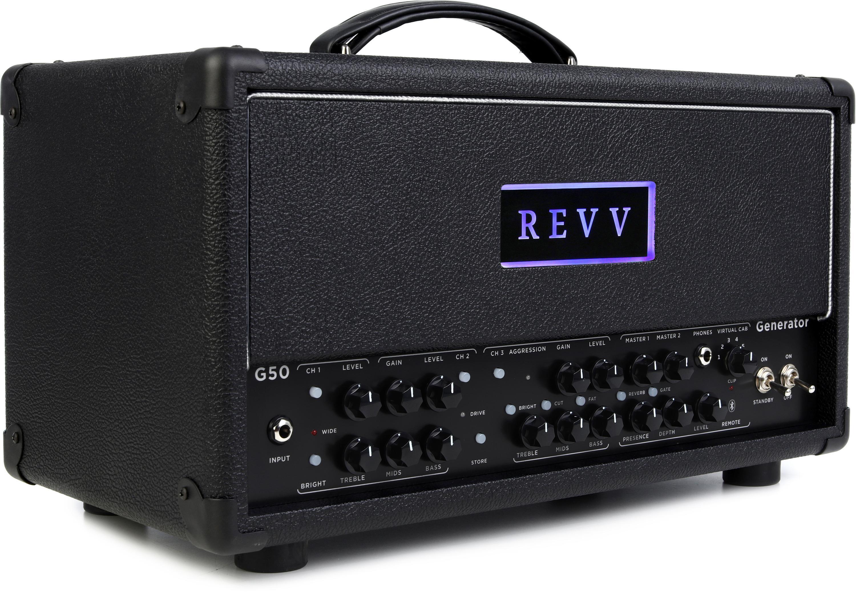 Revv Generator G50 50-/10-watt Tube Amplifier Head | Sweetwater