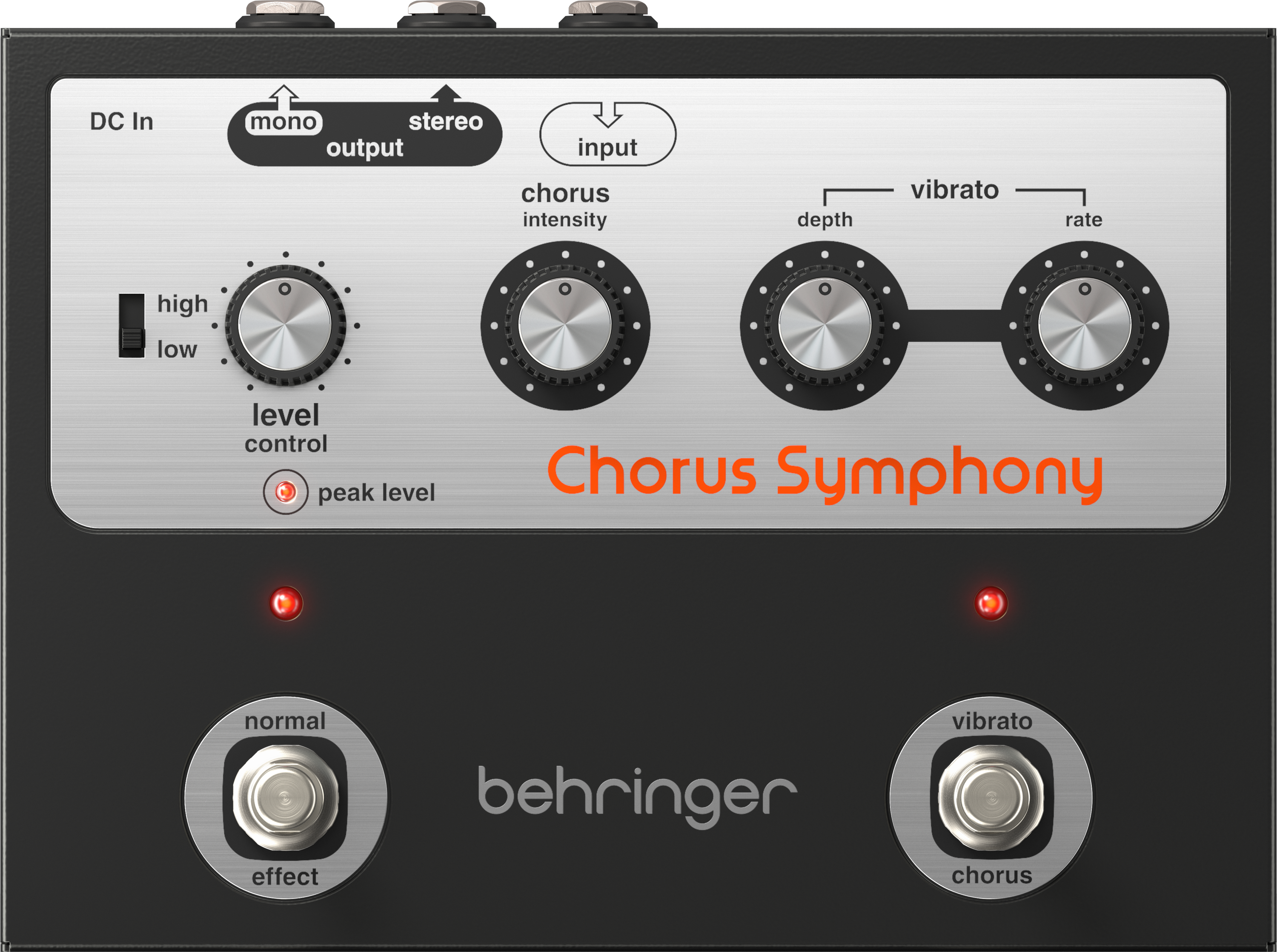 Behringer Chorus Symphony Chorus and Vibrato Guitar Pedal | Sweetwater