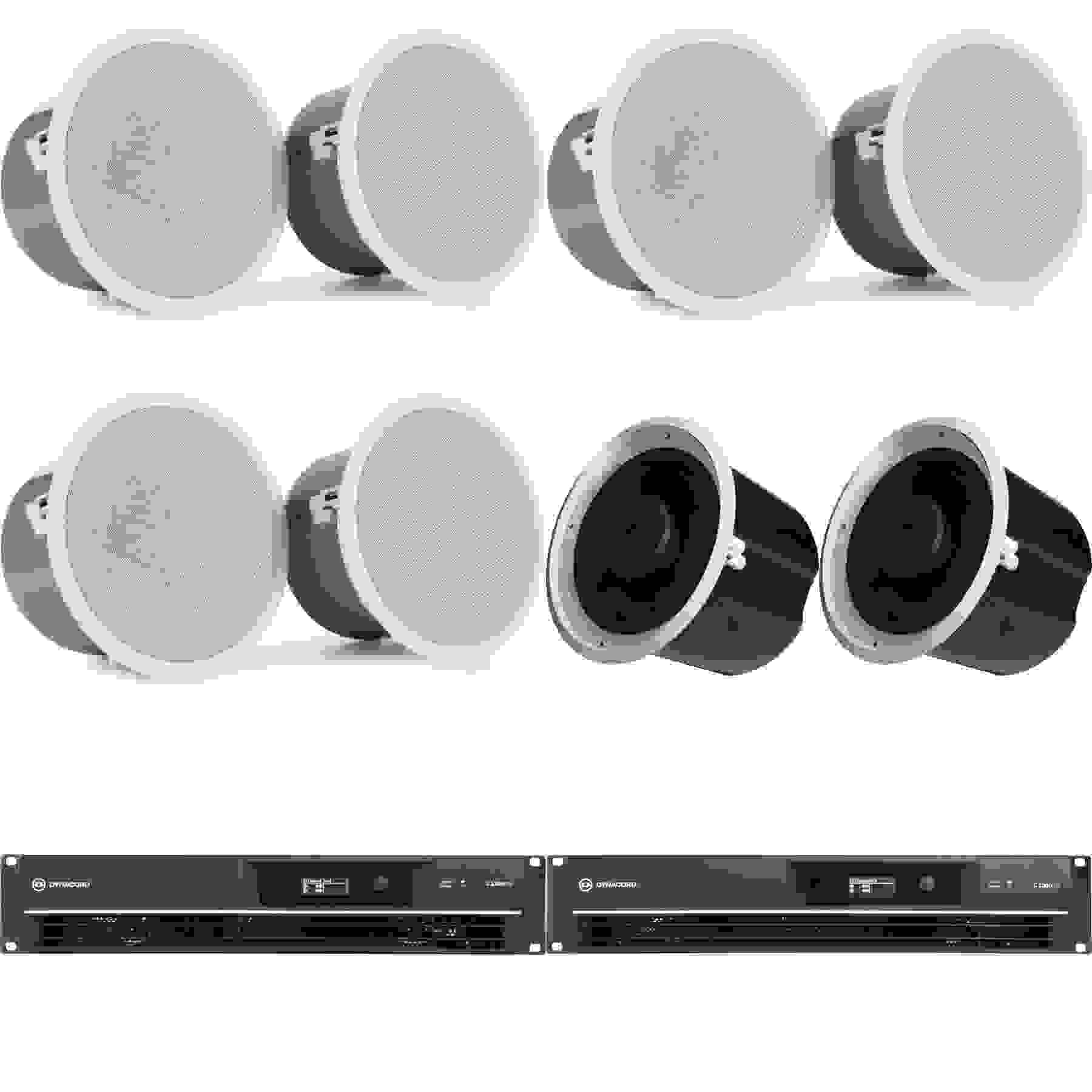 Electro-Voice Retail Sound System with EVID C8.2LP 8-inch Low-profile ...