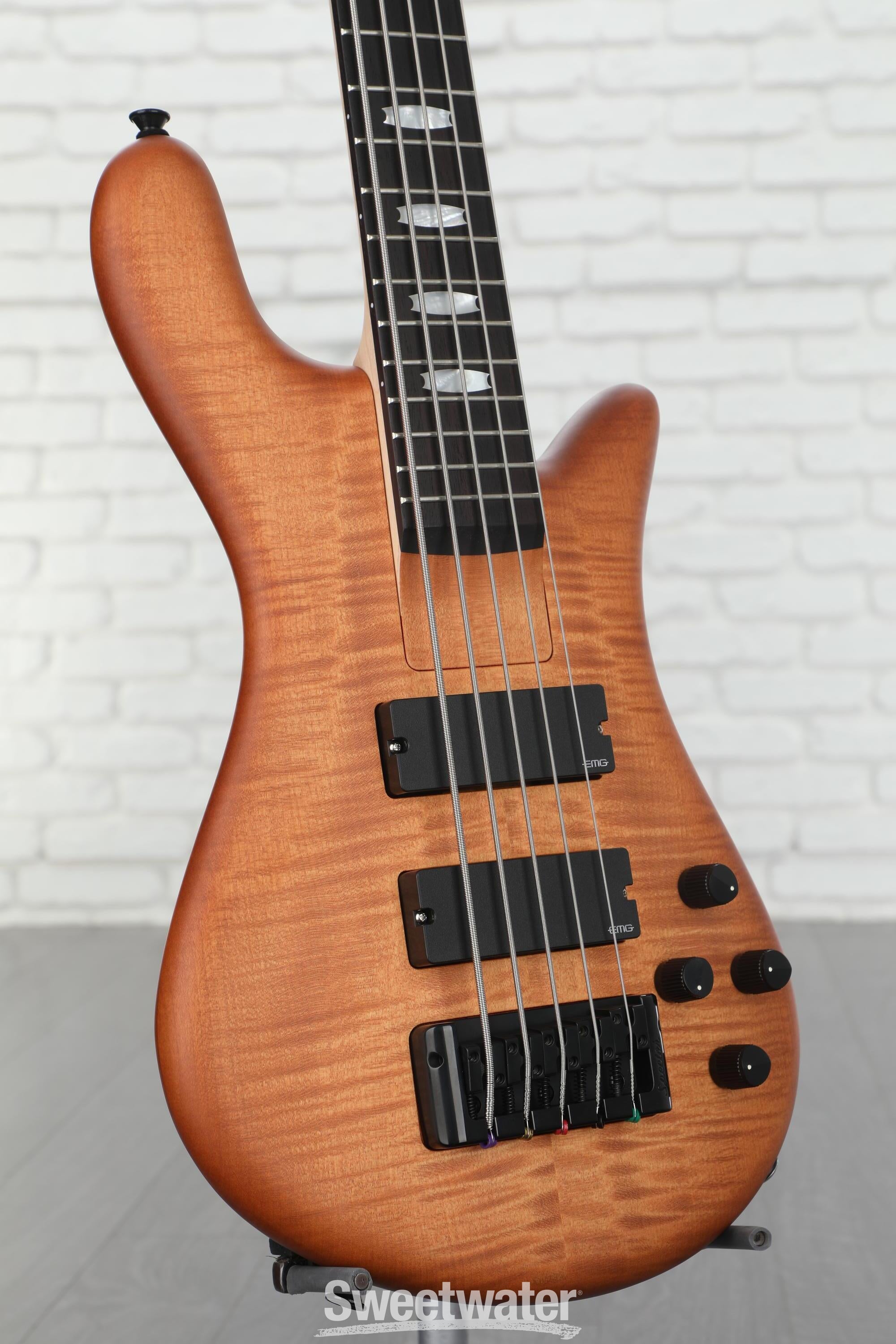 Spector Euro 5 LX Bolt-On Electric Bass Guitar - Natural Sunburst ...