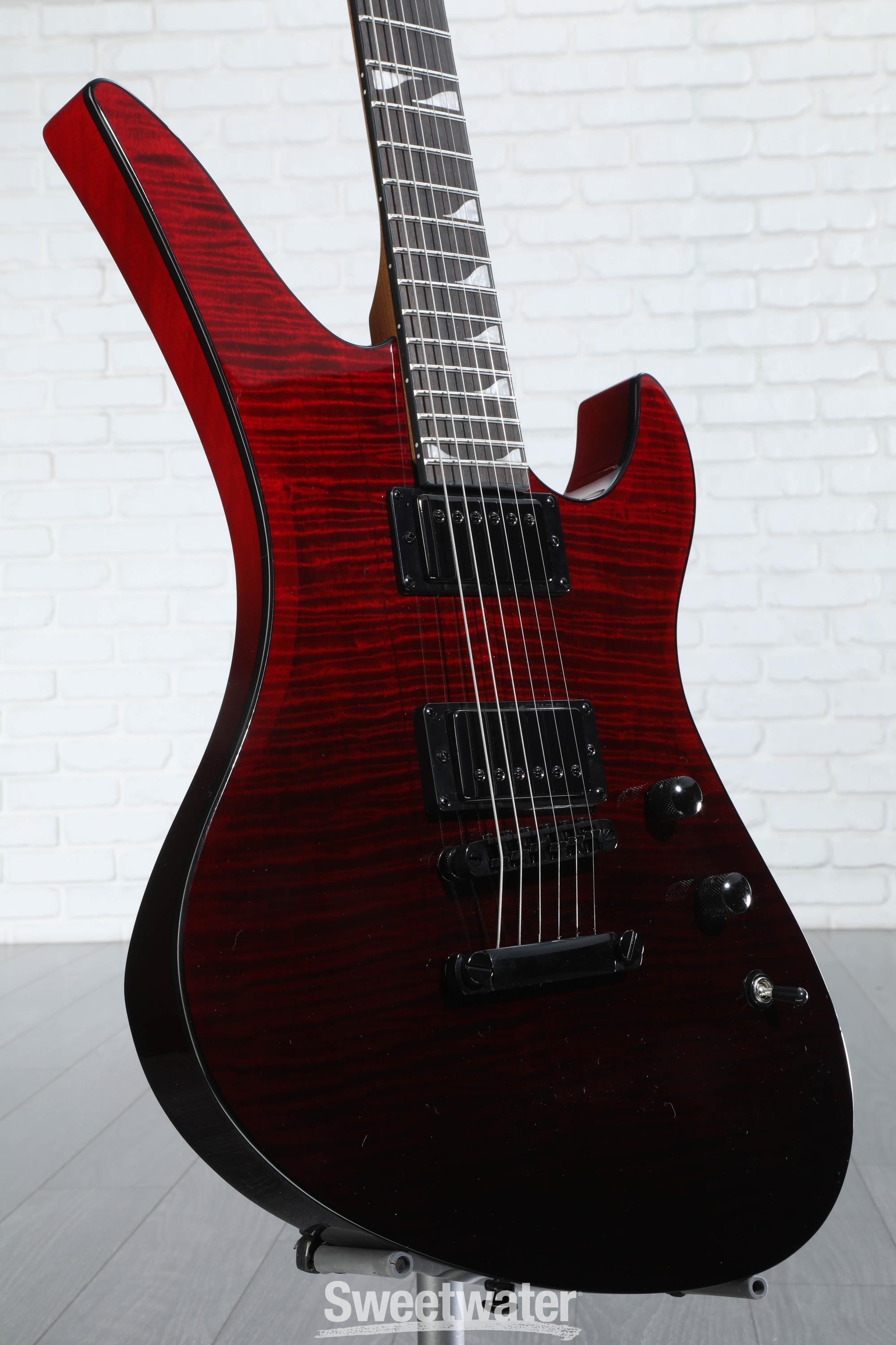 Schecter Avenger Standard Electric Guitar - Blood Burst | Sweetwater