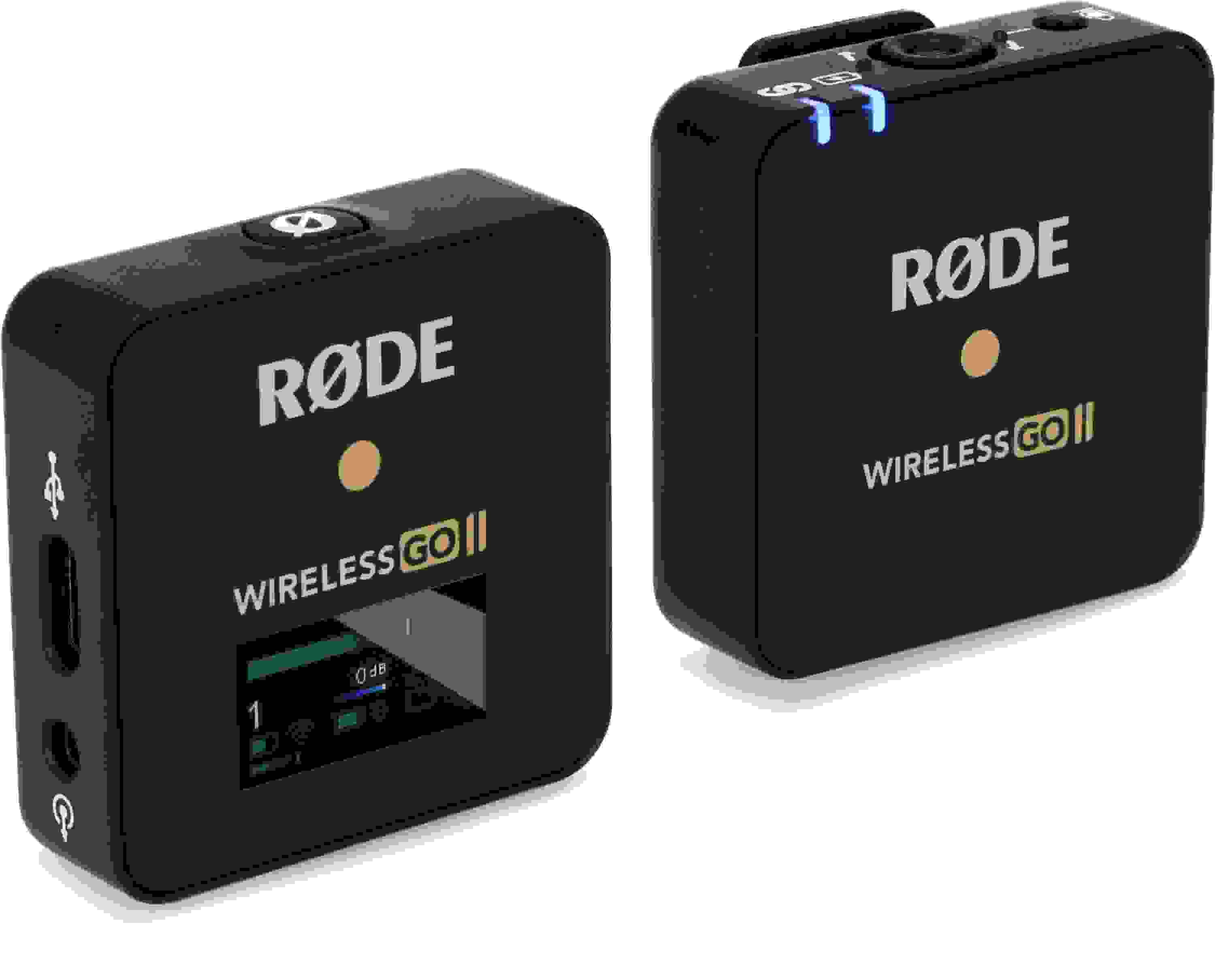 Rode Wireless GO II Single Channel Wireless Microphone System | Sweetwater