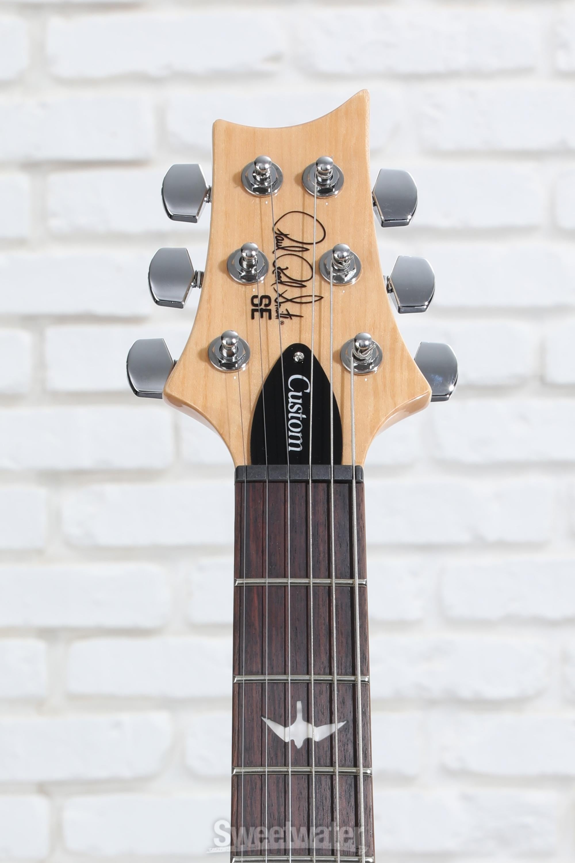 PRS SE Custom 24 Left-handed Electric Guitar - Turquoise | Sweetwater