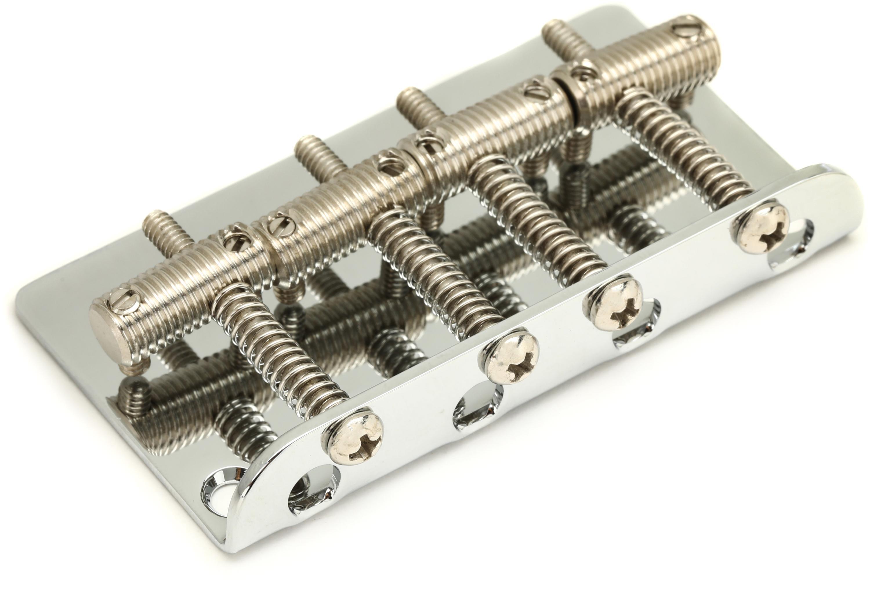 Fender Vintage-style Bass Bridge Assembly | Sweetwater