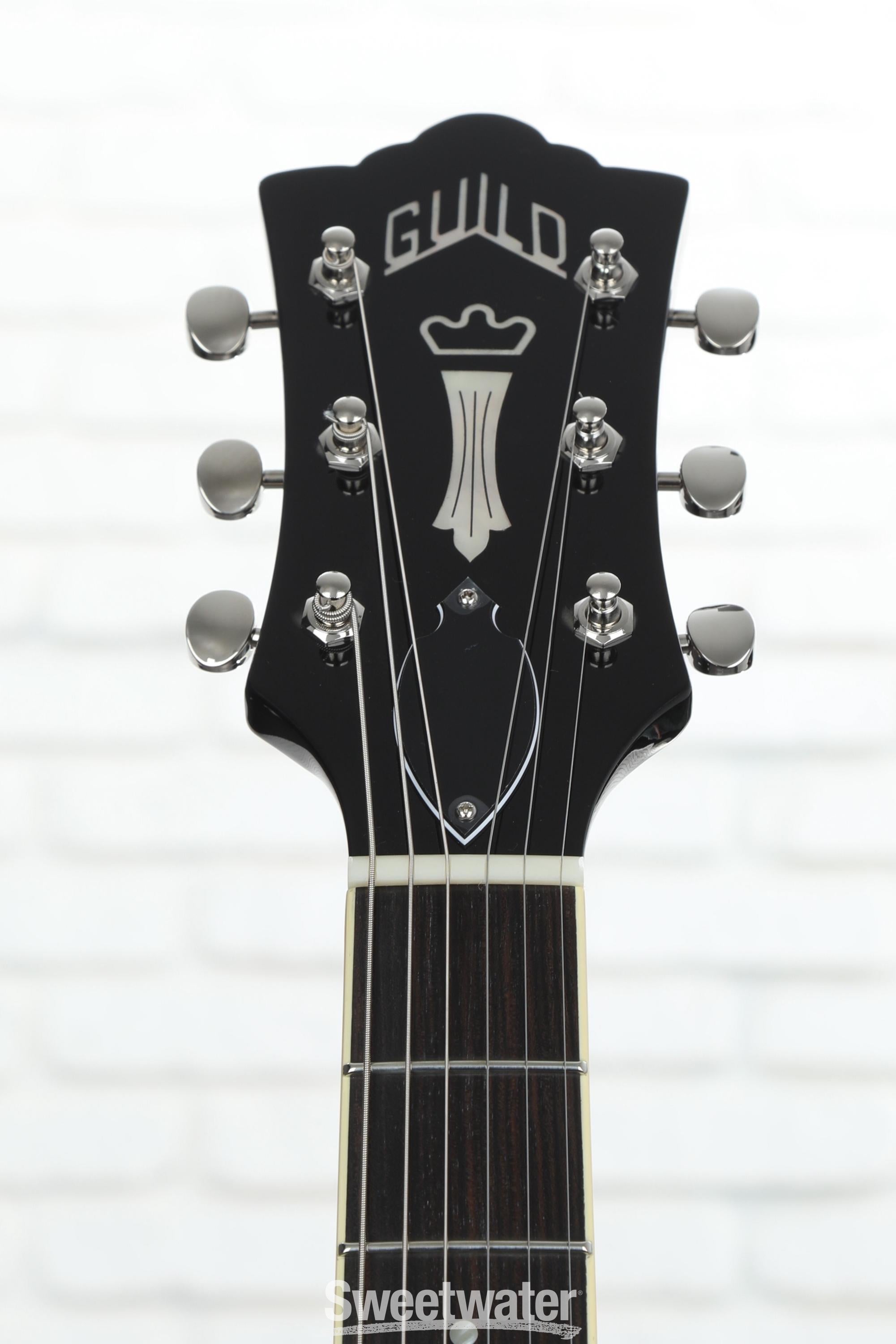 Guild Starfire III Dynasonic Hollowbody Electric Guitar - Dark Emerald ...