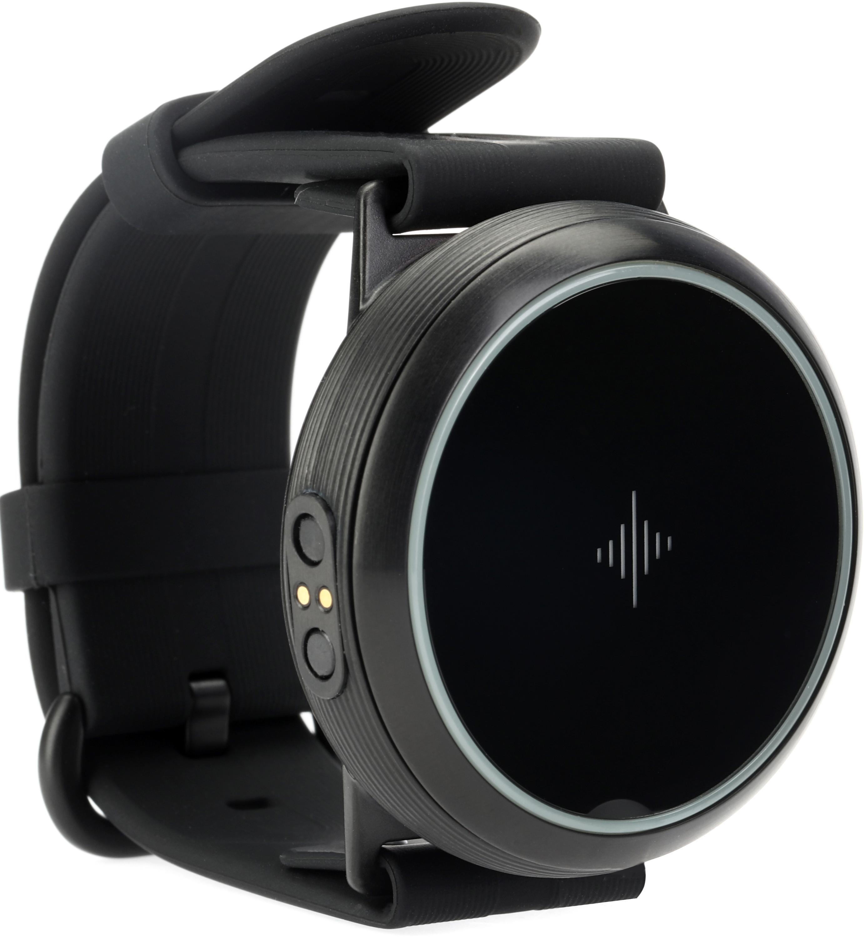 Soundbrenner Core Steel 2 Musician's Smartwatch - Jet Black | Sweetwater