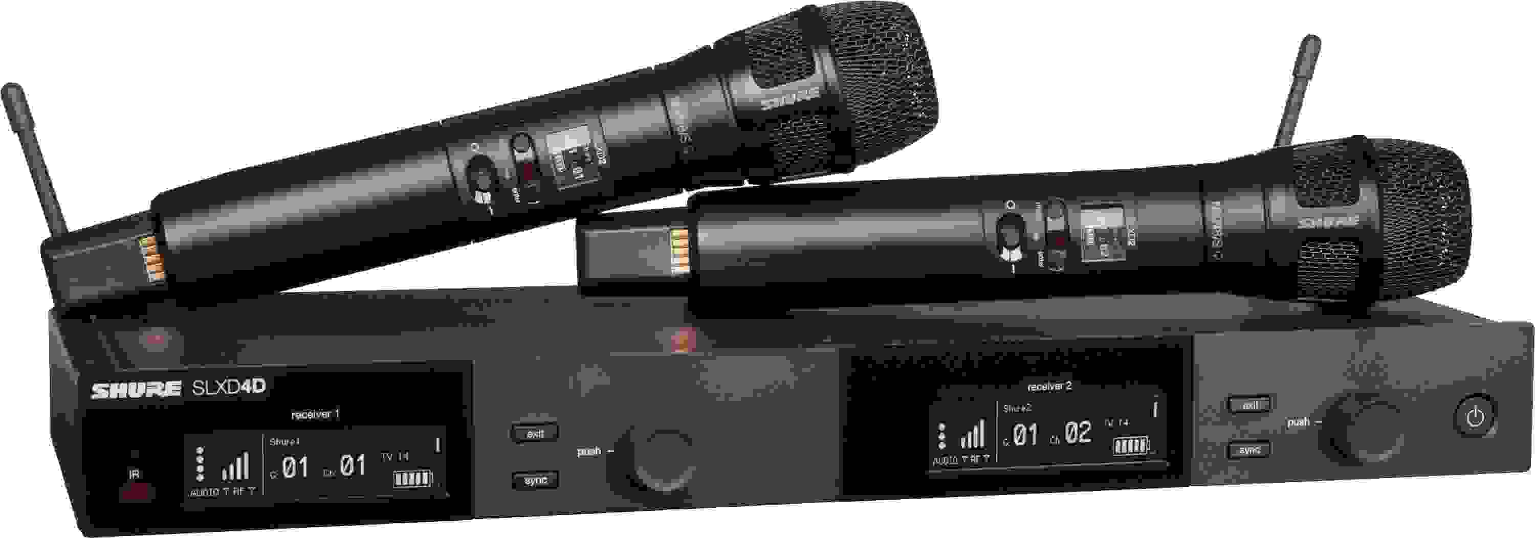 Shure SLX-D/Nexadyne Digital Wireless Microphone System | Sweetwater