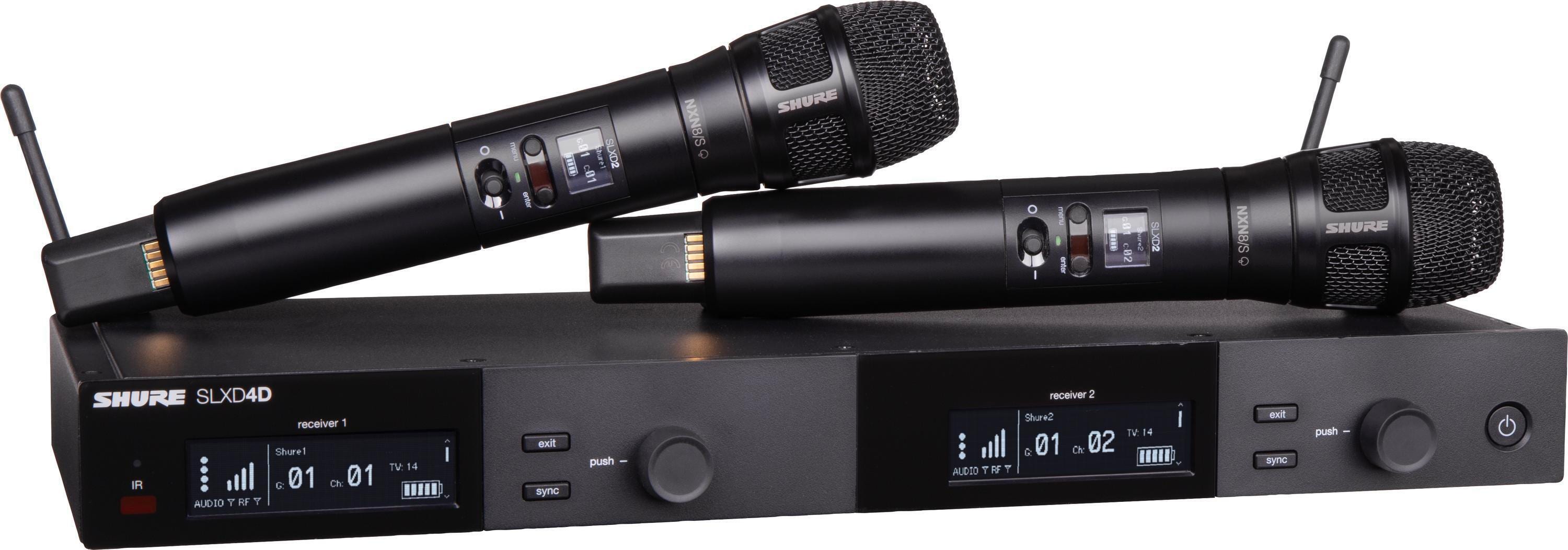 Shure SLX-D/Nexadyne Digital Wireless Microphone System | Sweetwater