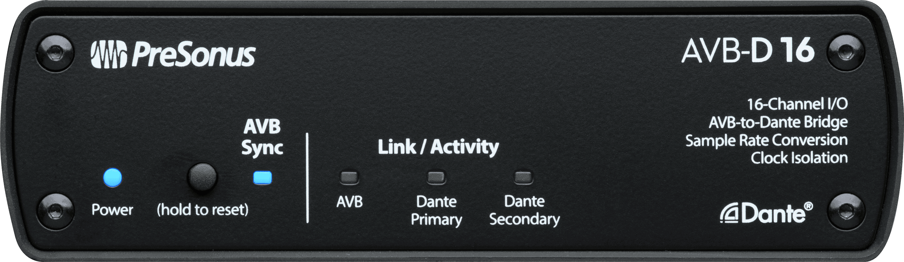 PreSonus AVB-D16 16-ch I/O AVB to Dante Bridge | Sweetwater