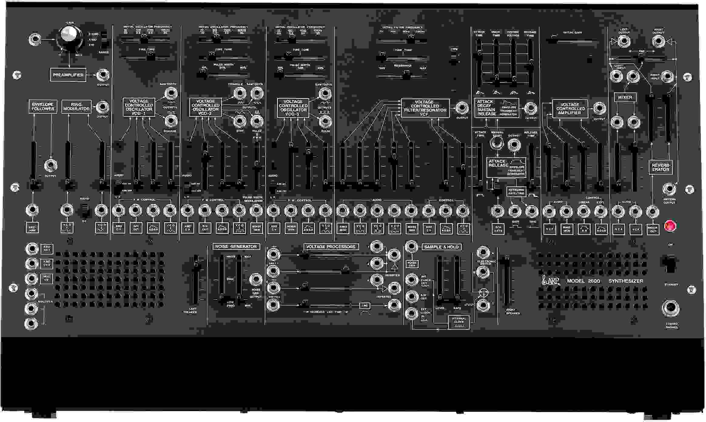 ARP 2600 M Ltd Semi-modular Analog Synthesizer | Sweetwater