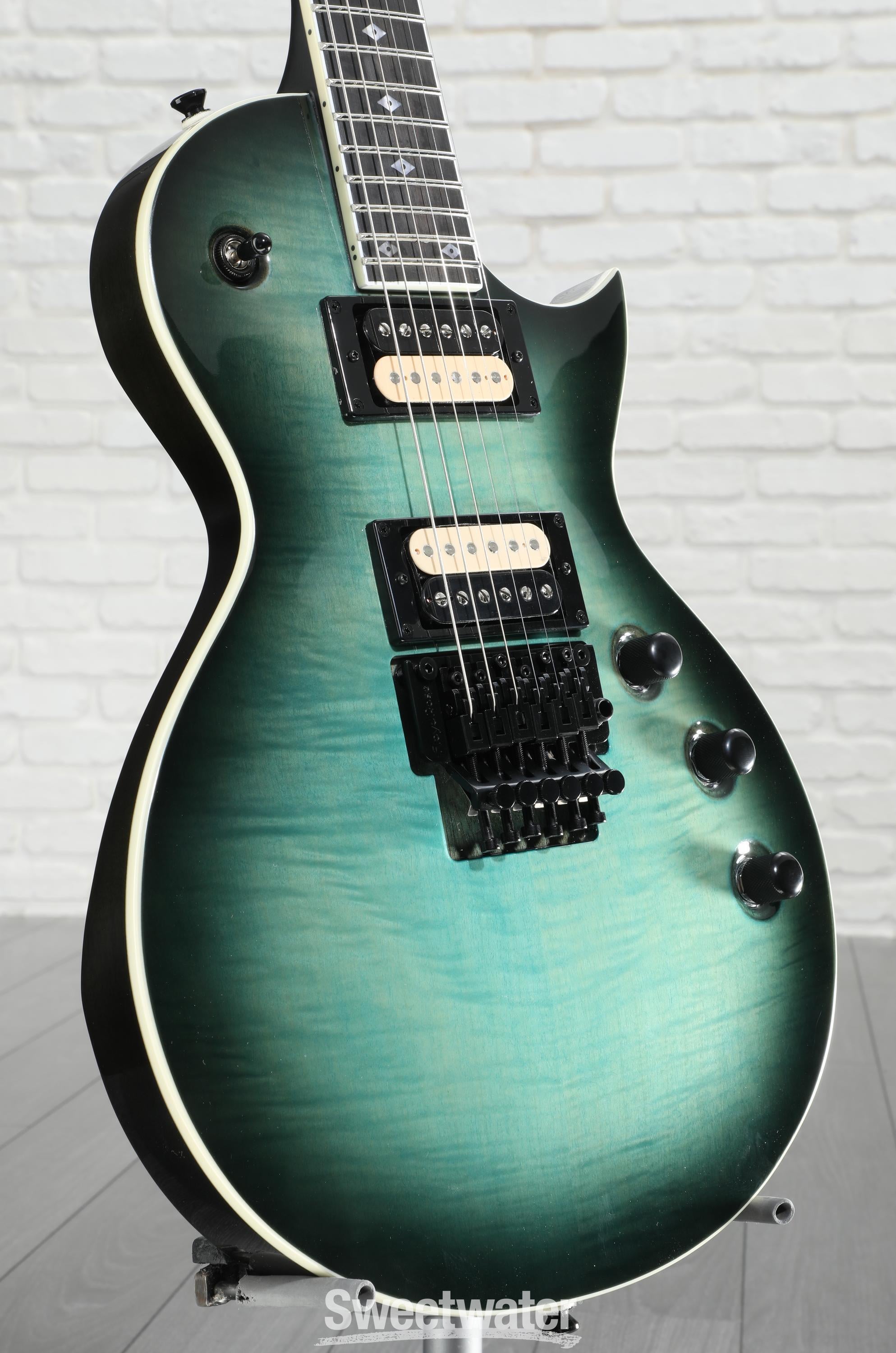 Kramer Assault Figured Electric Guitar - Caribbean Blue Perimeter ...