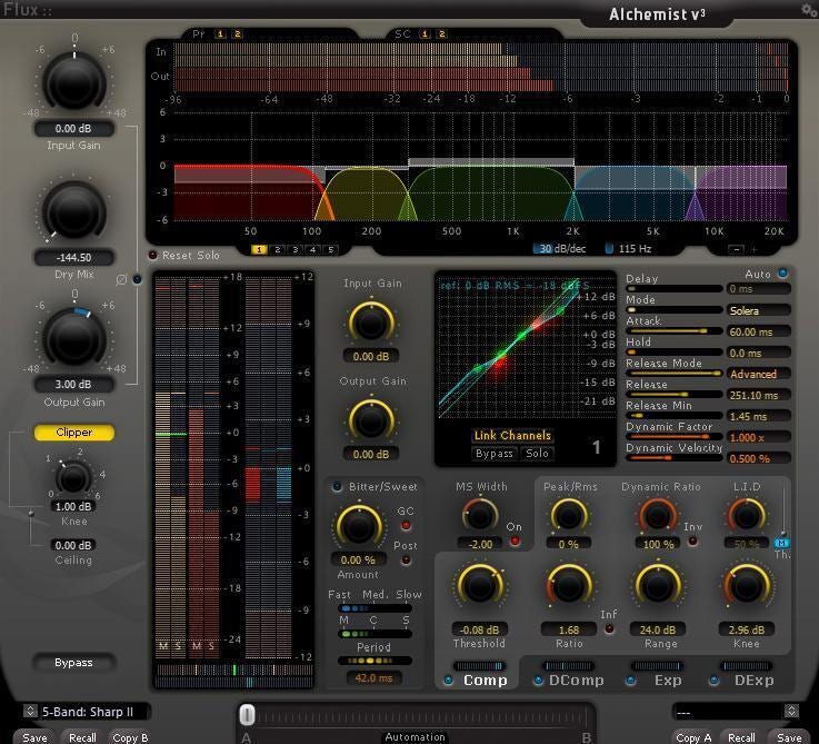 Flux Alchemist v3 Multiband Dynamics Plug-in | Sweetwater