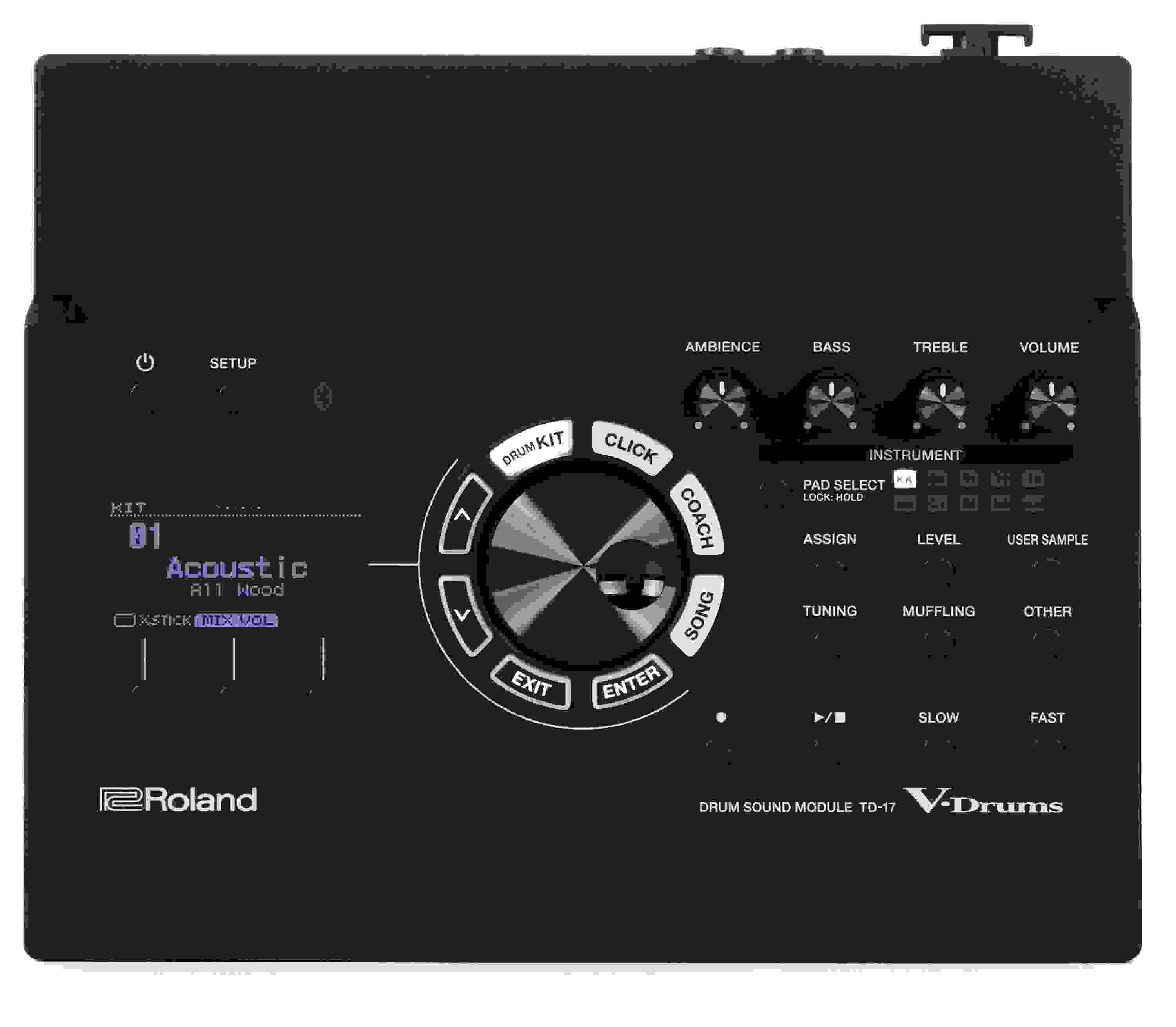 Roland V-Drums TD-17 Electronic Drums Sound Module | Sweetwater