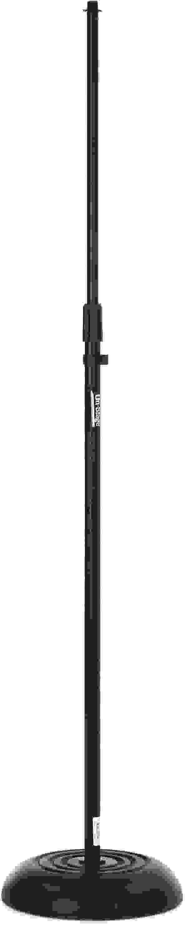 On-Stage MS7201B Round Base Microphone Stand | Sweetwater