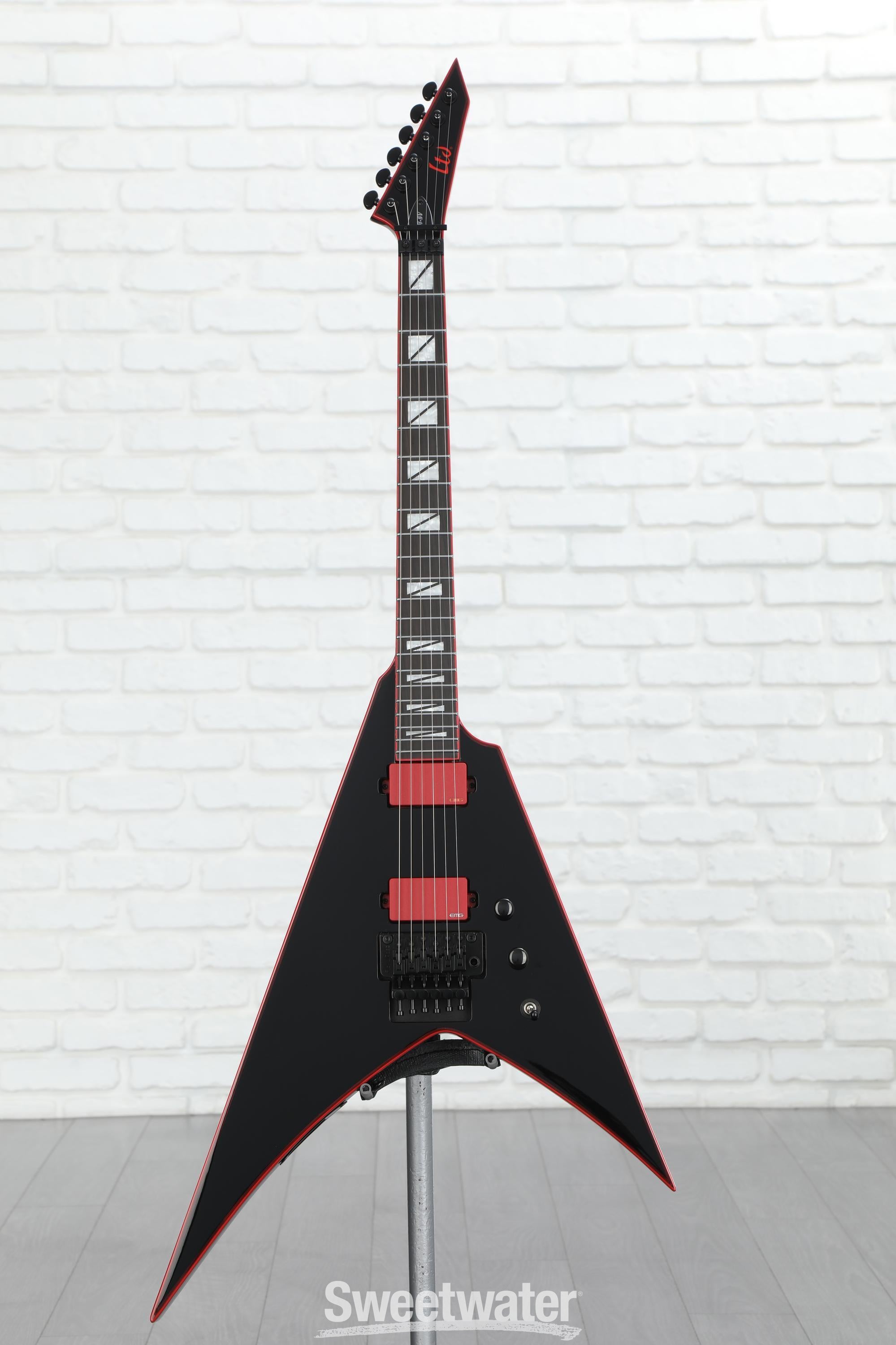 ESP LTD Gary Holt GH-SV Signature Electric Guitar - Black | Sweetwater