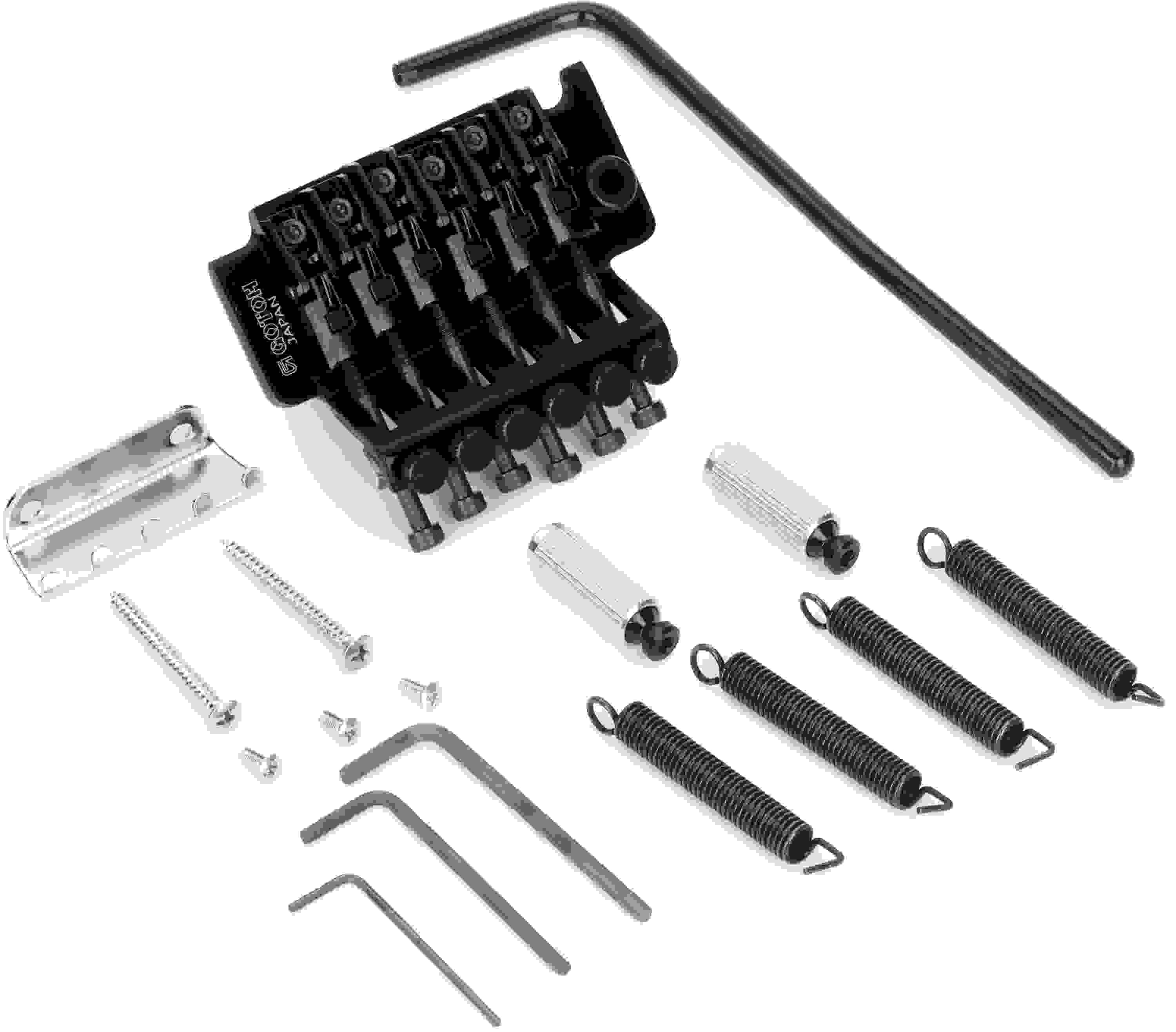 Gotoh GE1996T Double-locking Tremolo - Black, 40mm | Sweetwater