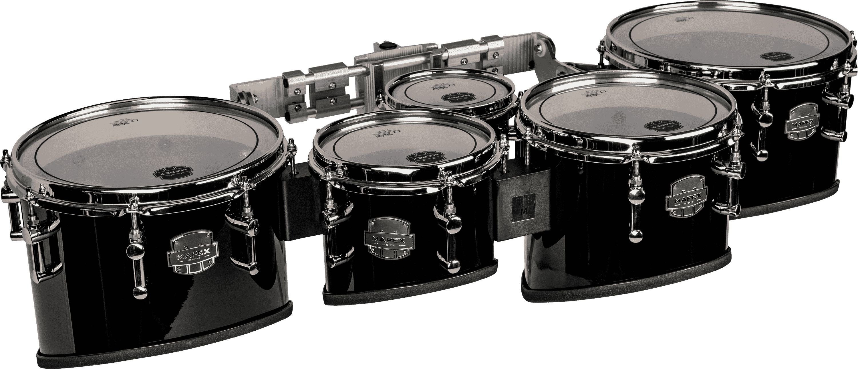 Mapex Quantum Mark II California Cut Marching Tenor Drum Quintet - 6/8 ...