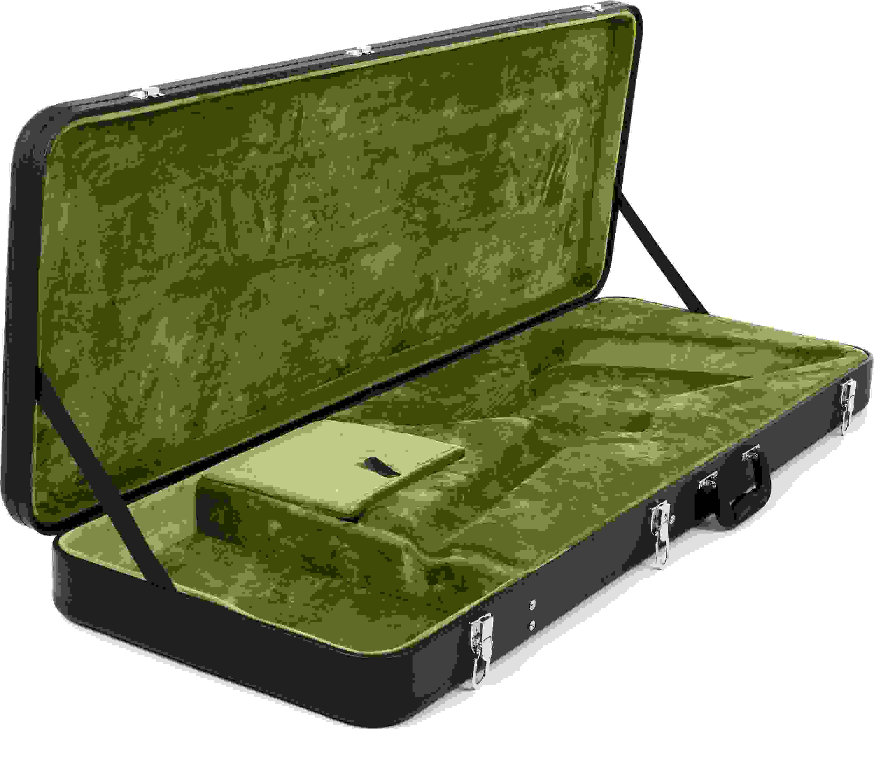 EVH Shark Case - Black with Green Interior | Sweetwater