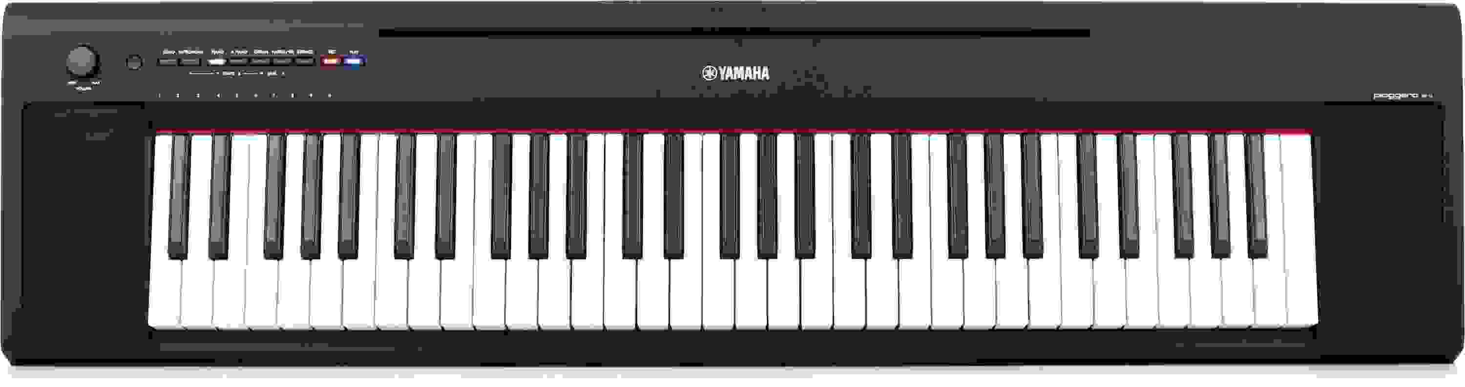 Yamaha Piaggero NP-15 61-key Portable Piano - Black Reviews | Sweetwater